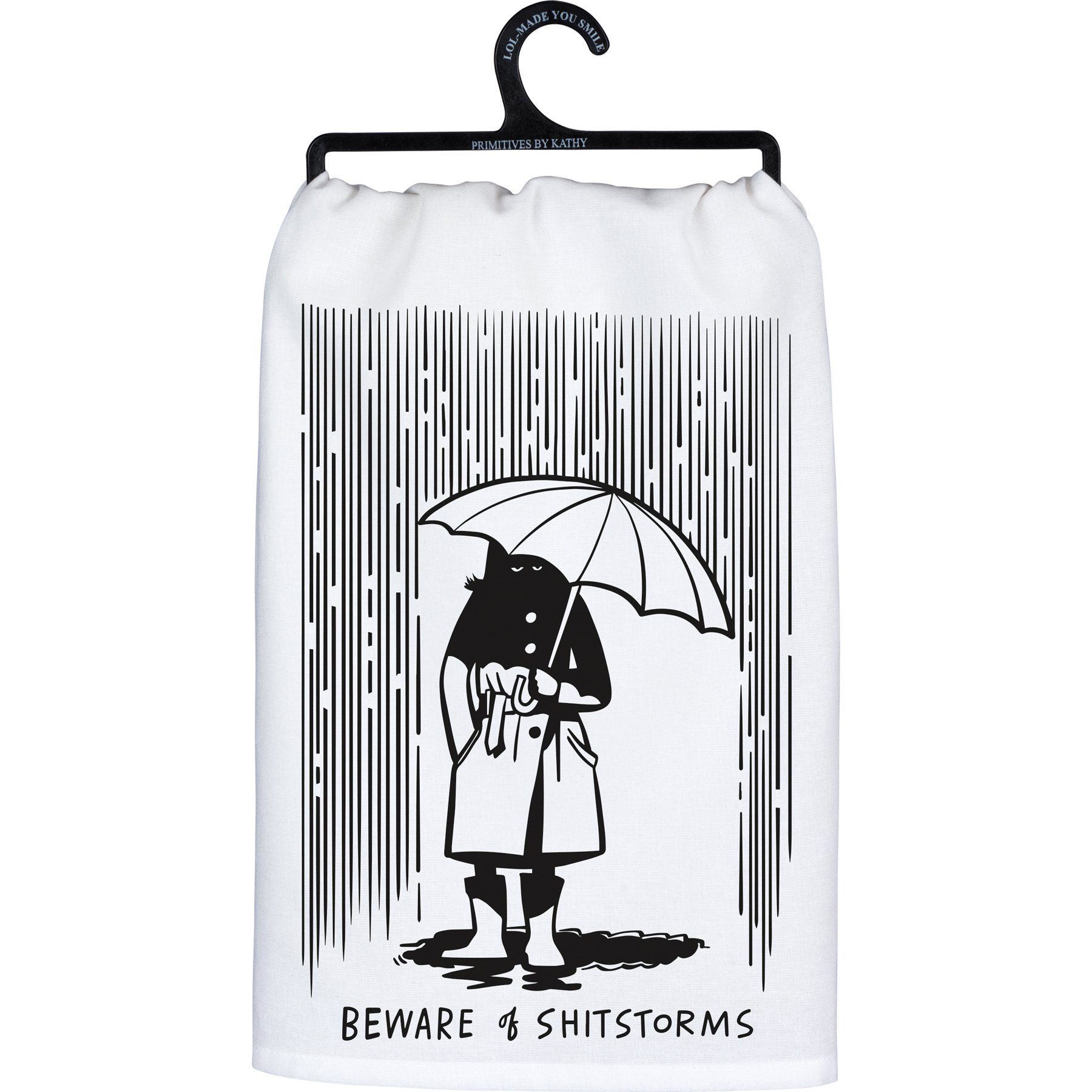 Beware Of Kitchen Towel | Primitives By Kathy