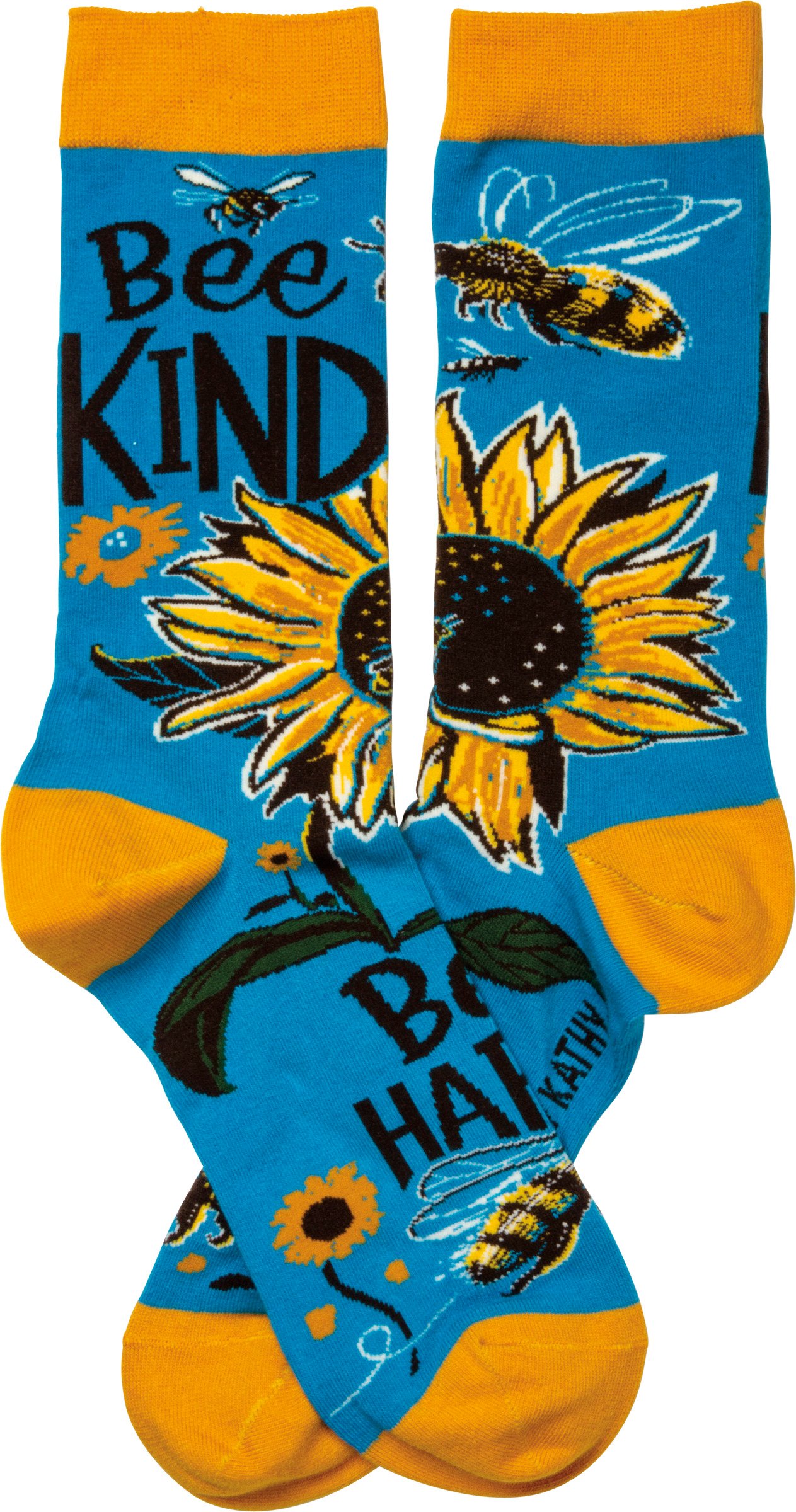 Bee Kind Bee Happy Socks | Primitives By Kathy