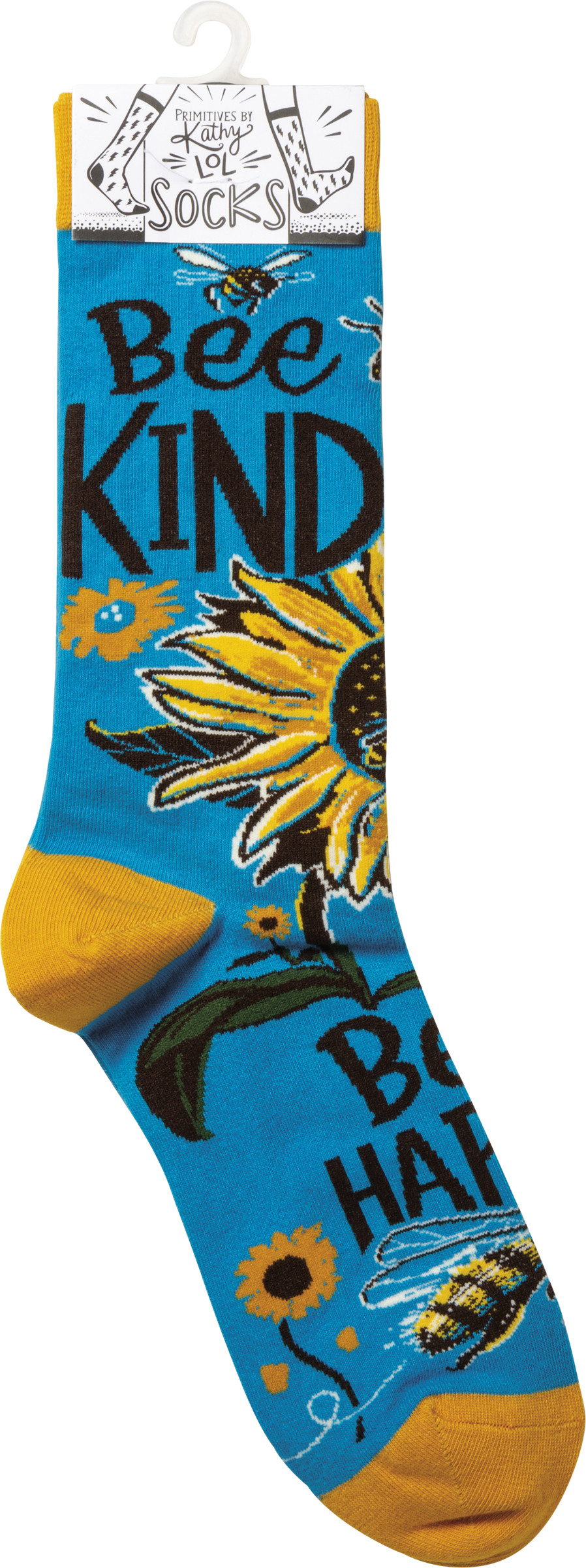 Bee Kind Bee Happy Socks | Primitives By Kathy