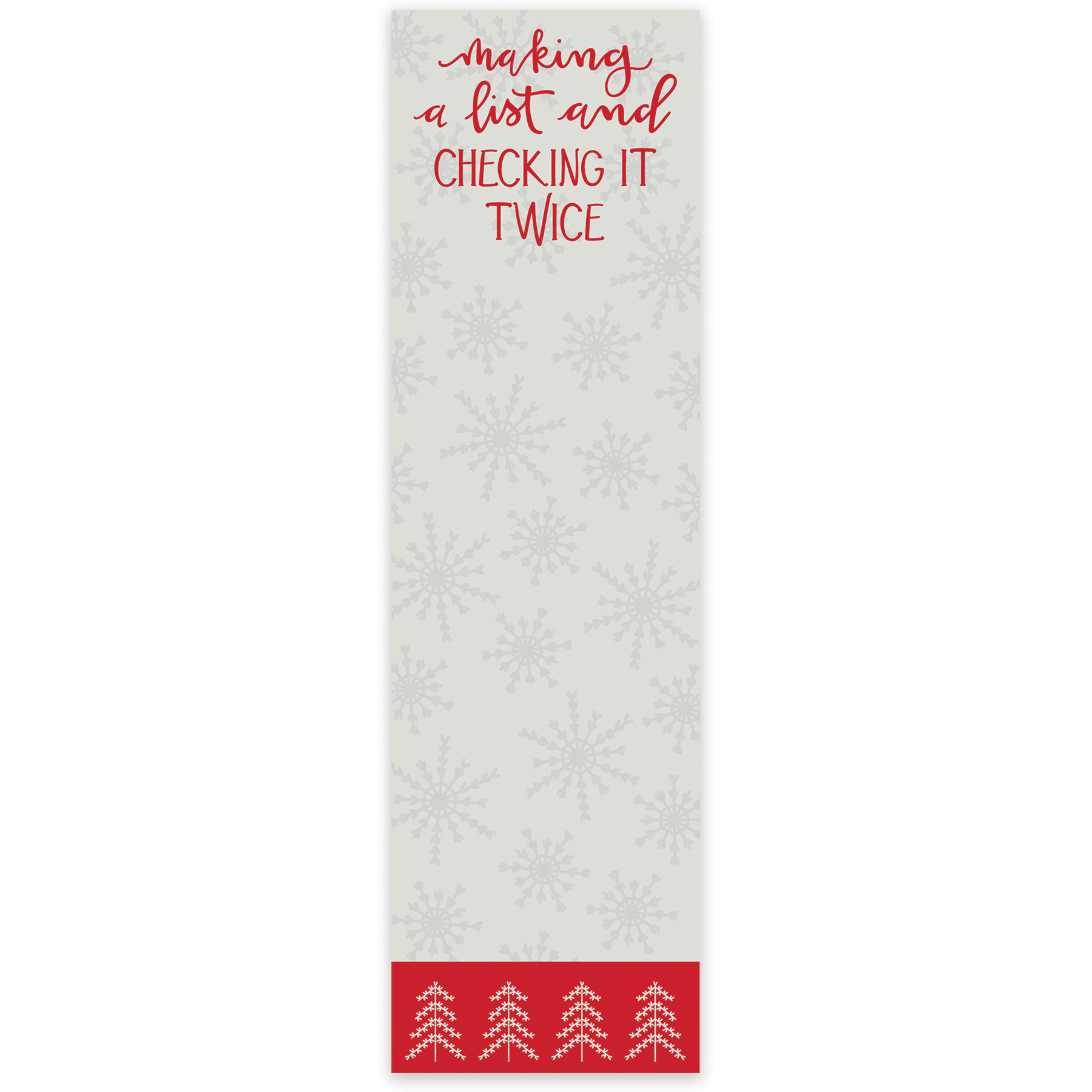 Making A List And Checking It Twice List Pad | Primitives By Kathy