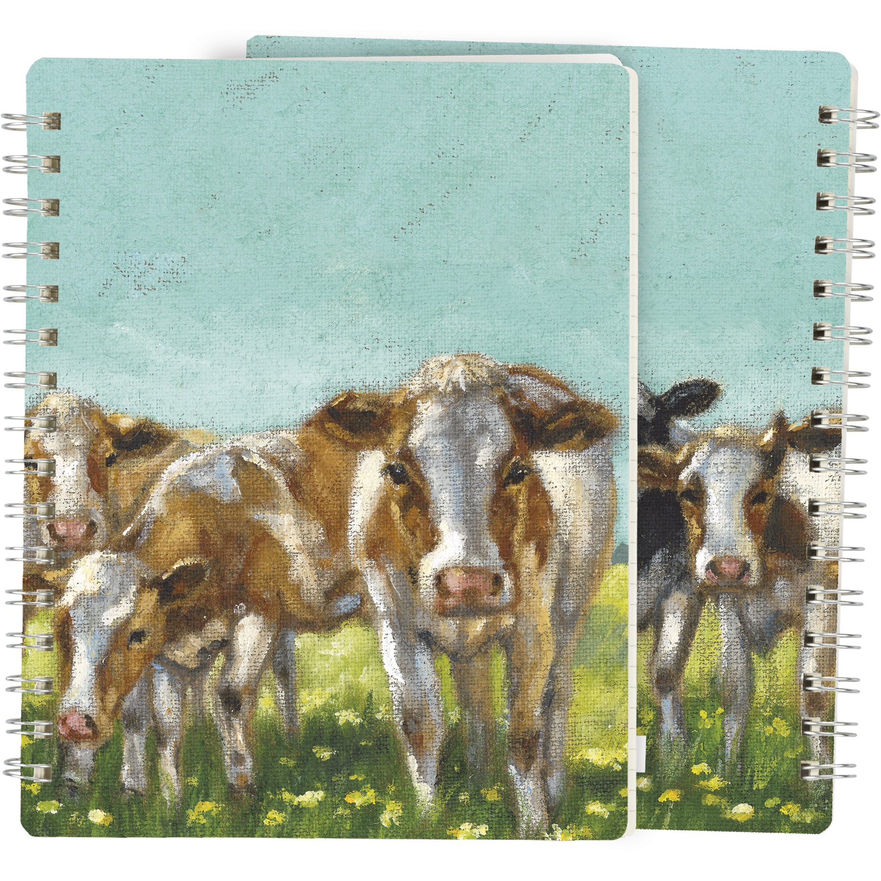 Cow Row Spiral Notebook | Primitives By Kathy
