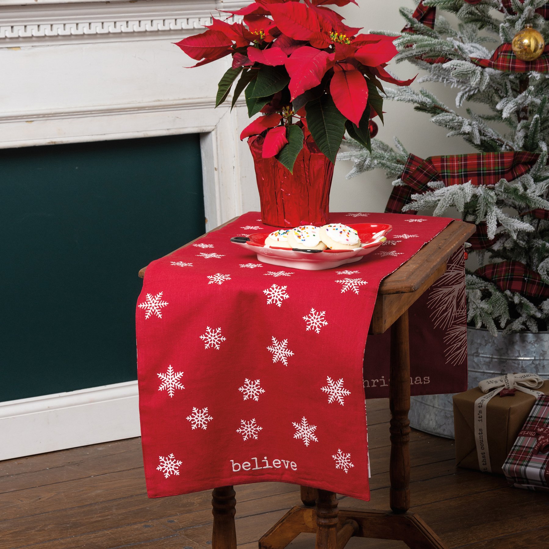 Merry Christmas Table Runner | Primitives By Kathy