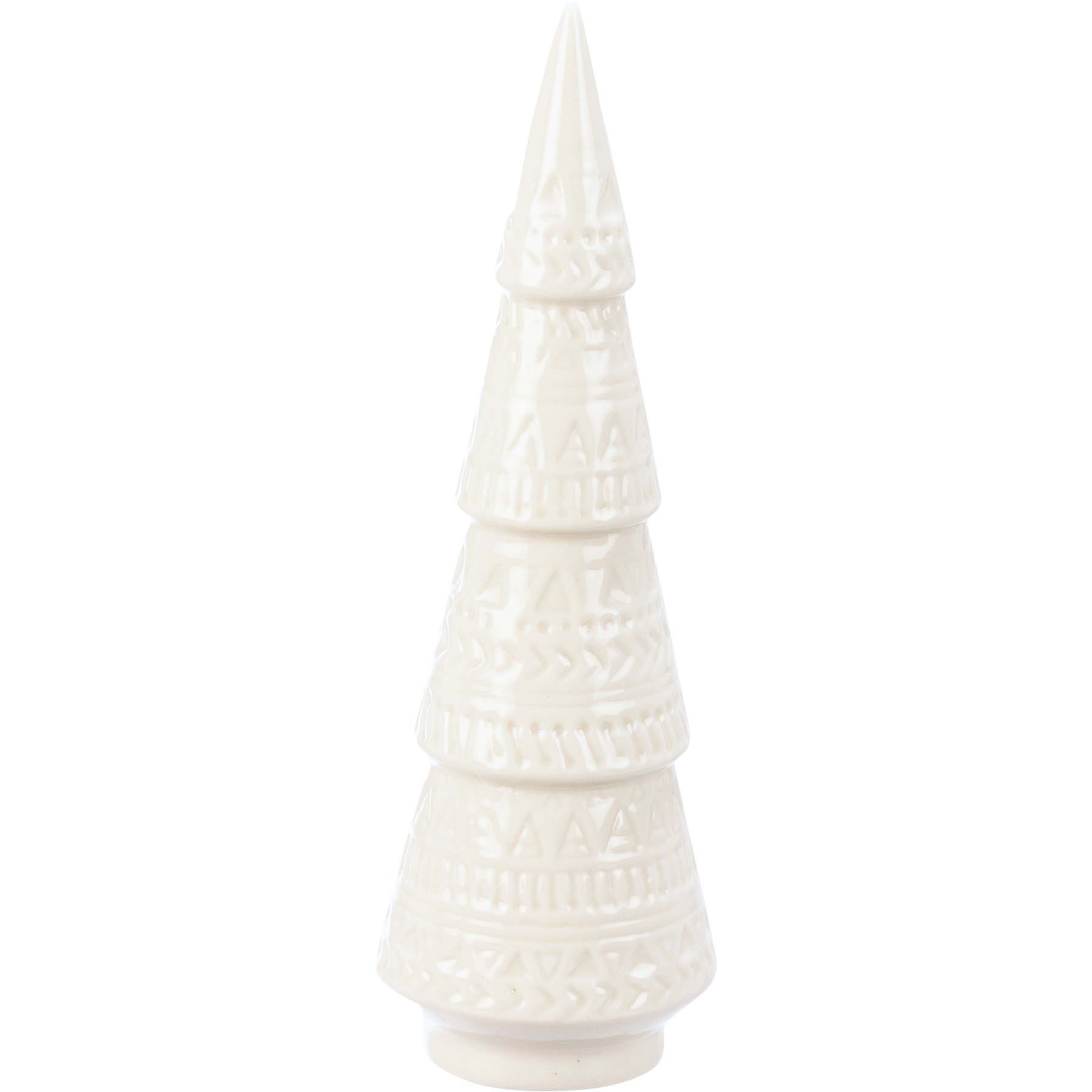 White Ceramic Christmas Tree Set | Primitives By Kathy