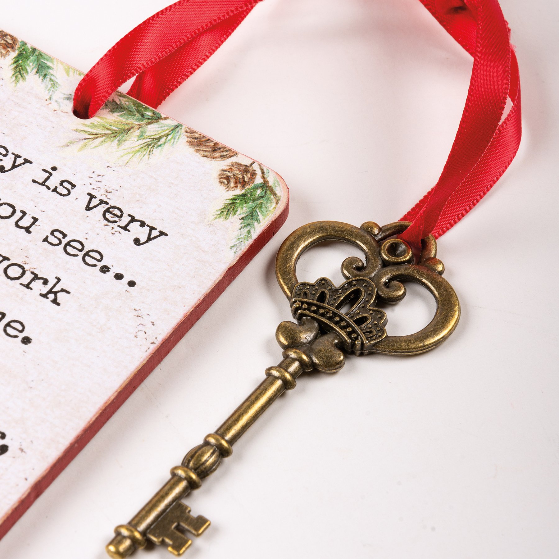 Santa's Magic Key Ornament | Primitives By Kathy