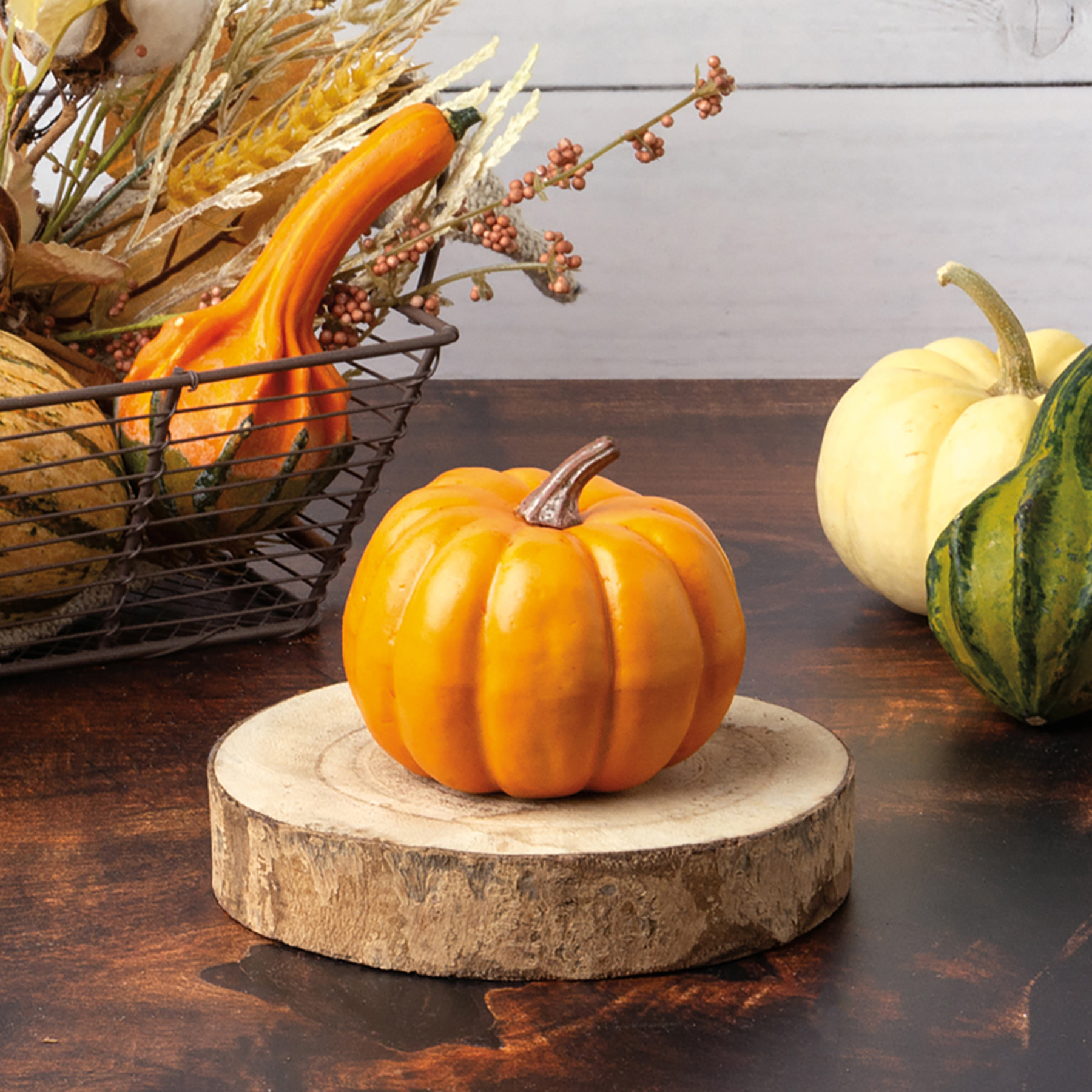 Mini Orange Pumpkin | Primitives By Kathy