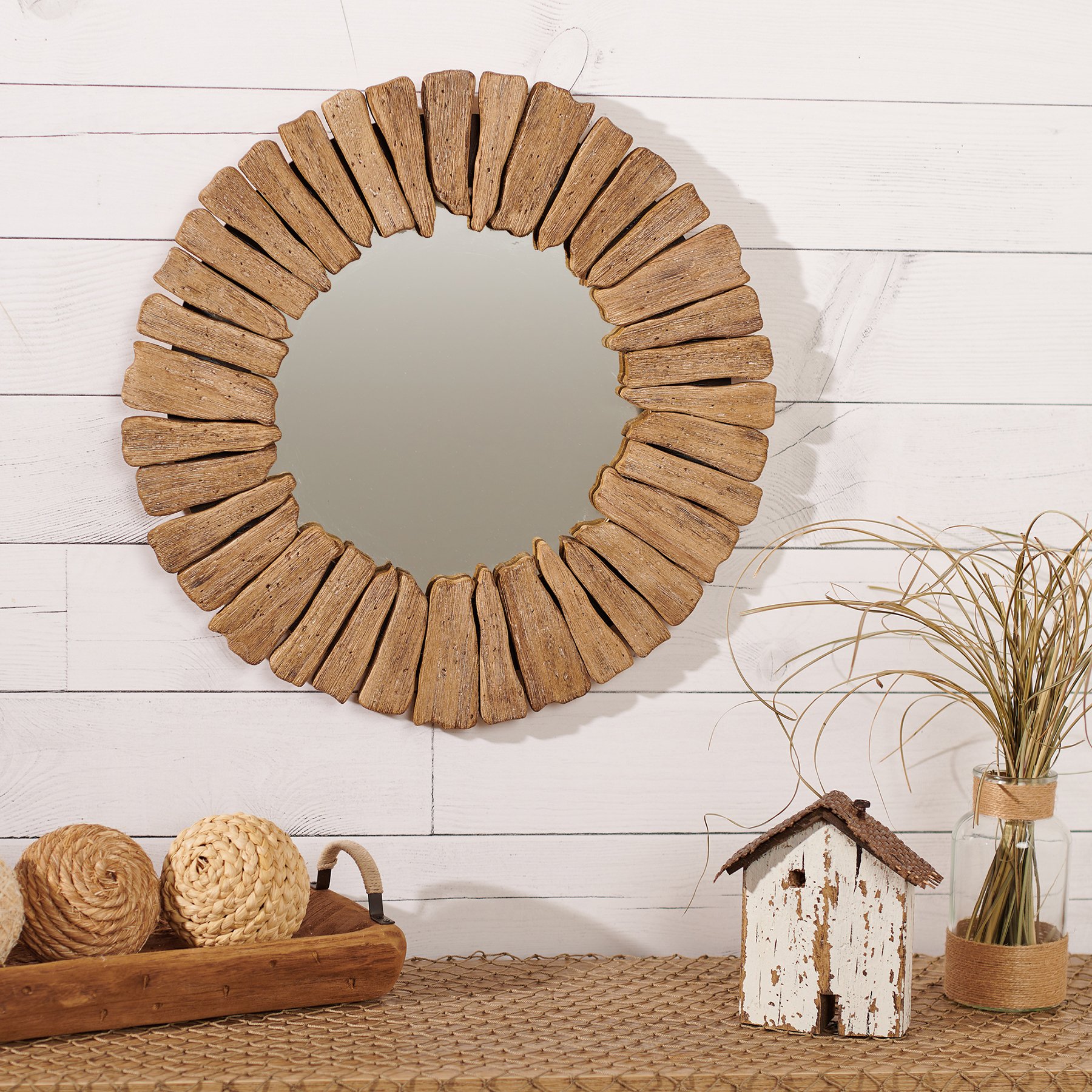 Rustic Beach Mirror | Primitives By Kathy