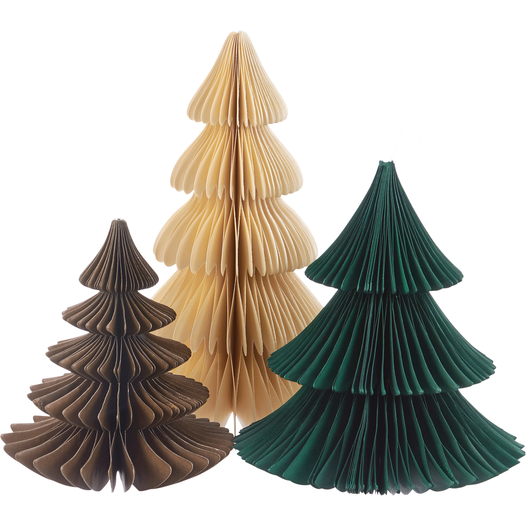 Trio Paper Tree Set | Primitives By Kathy