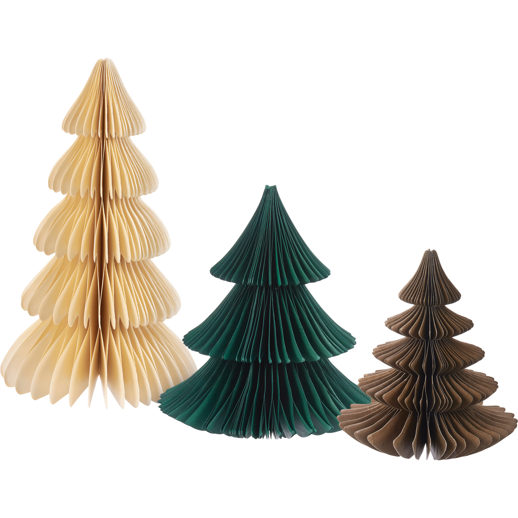 Trio Paper Tree Set | Primitives By Kathy