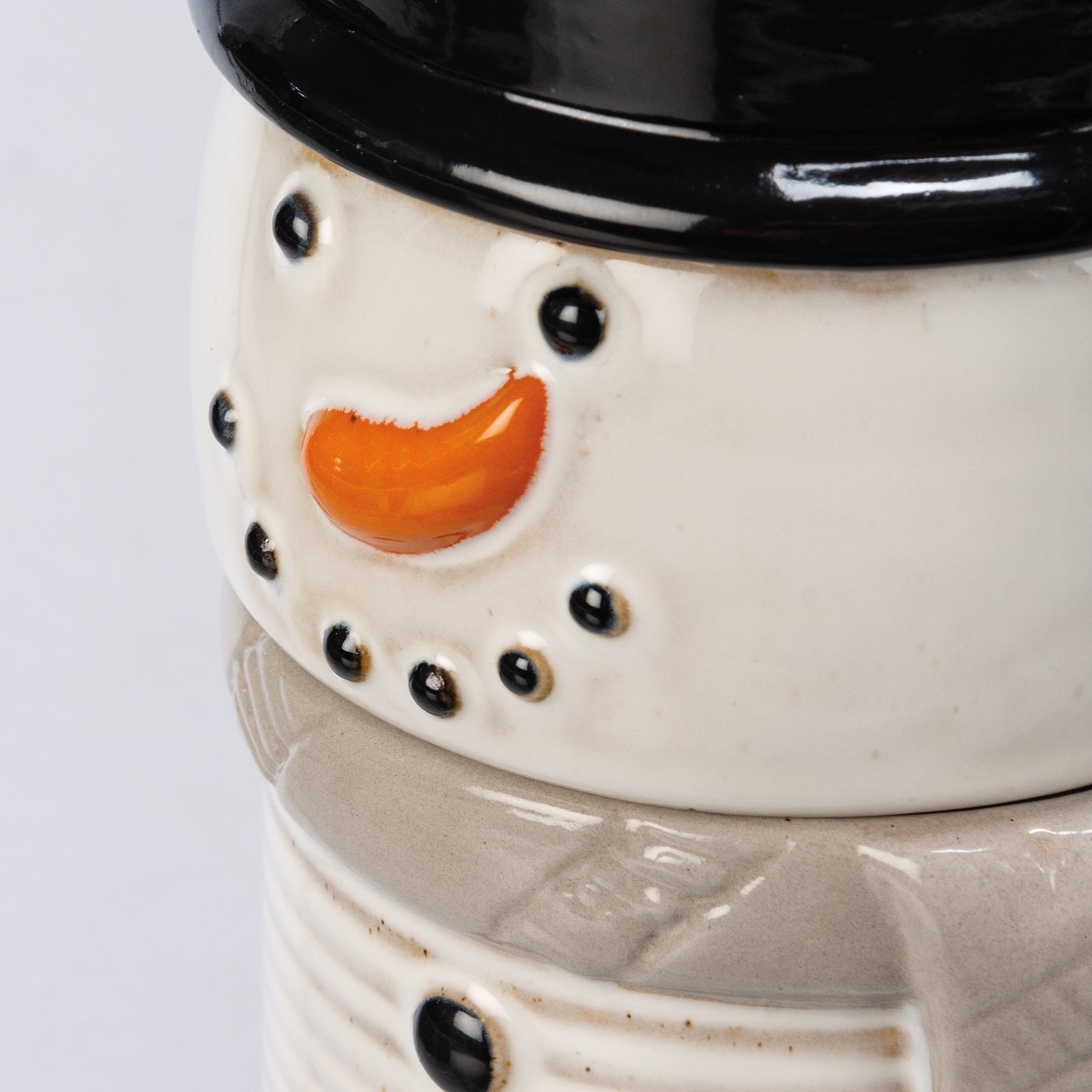 Stacked Snowman Mug Set | Primitives By Kathy