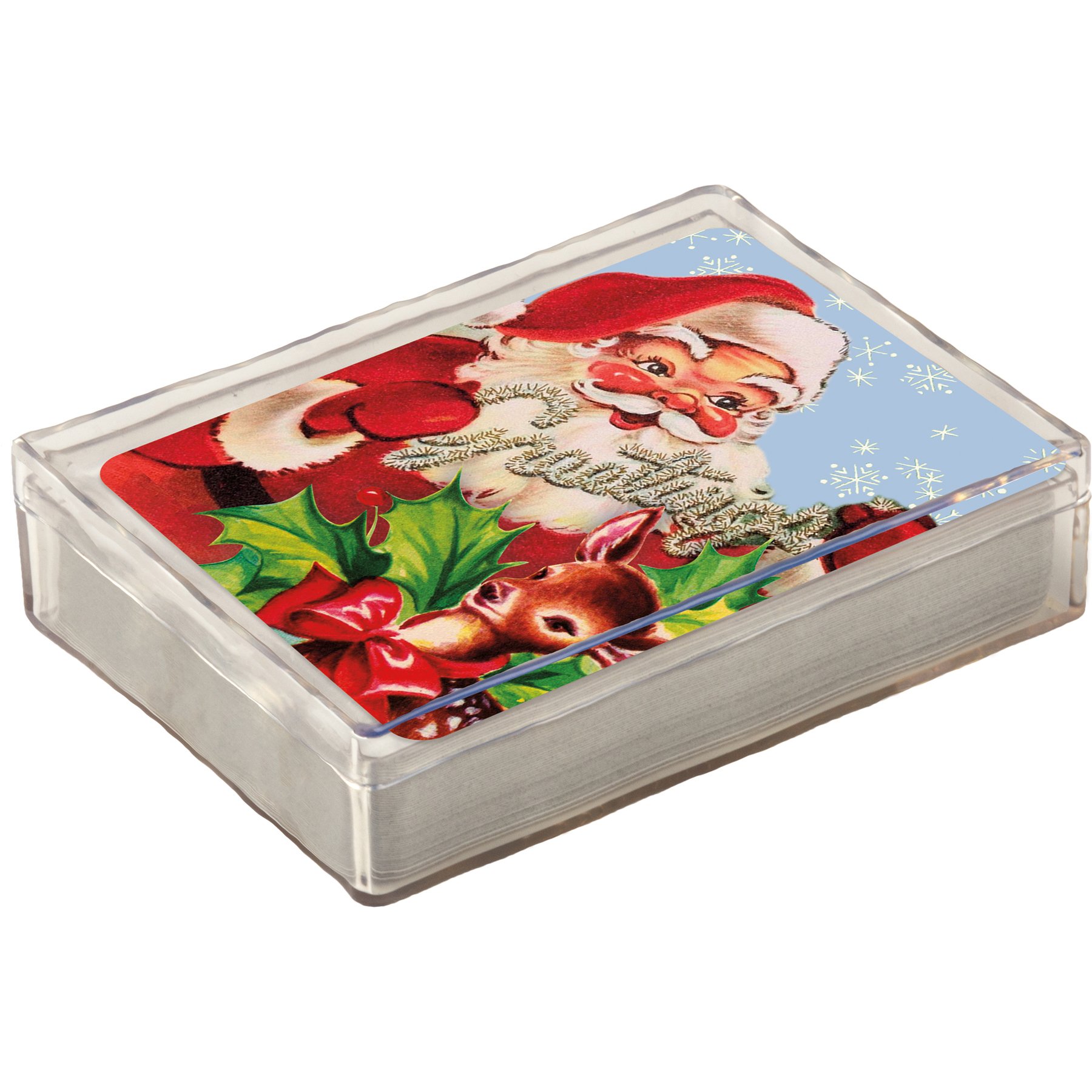 Santa Claus Playing Cards | Primitives By Kathy
