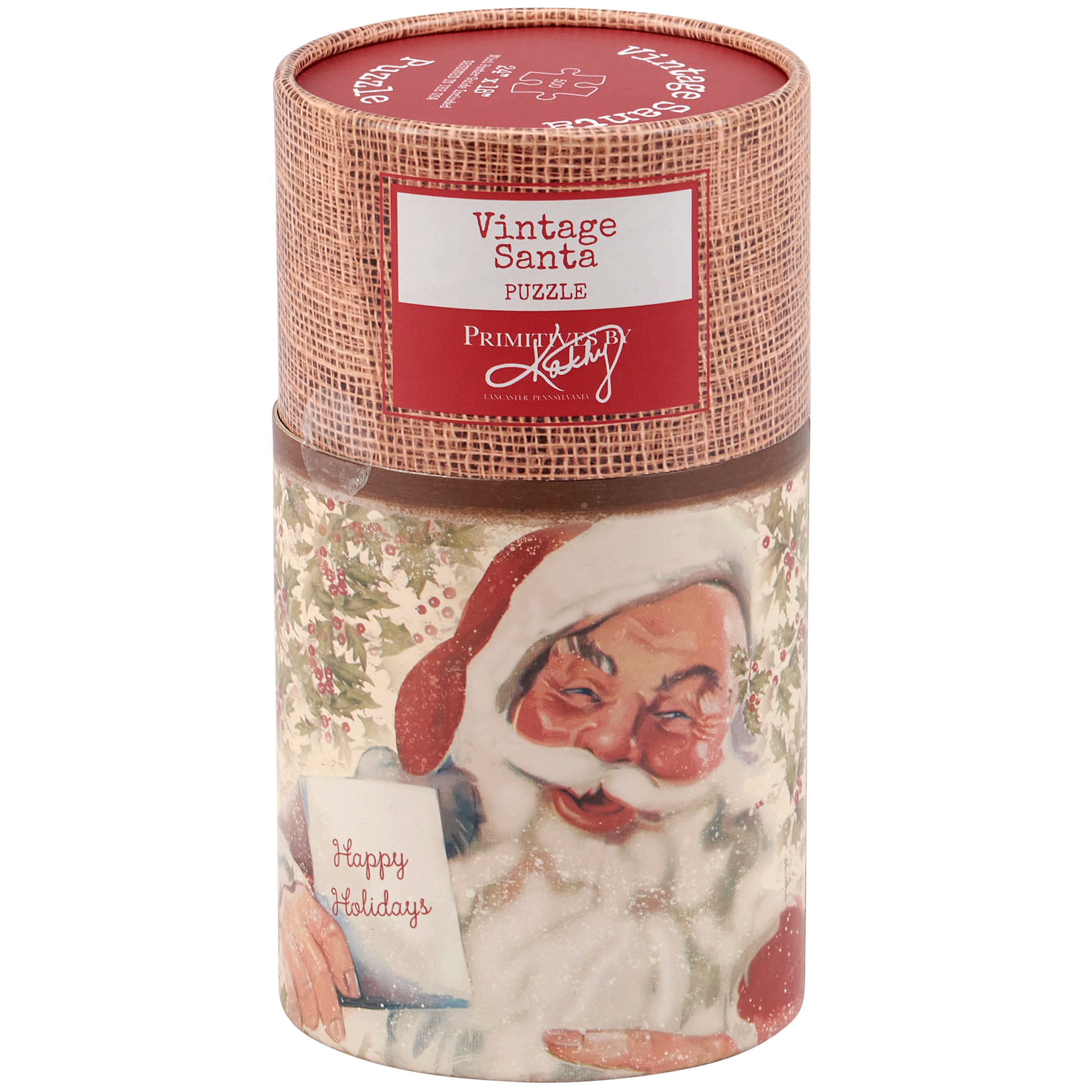 Vintage Santa Puzzle | Primitives By Kathy
