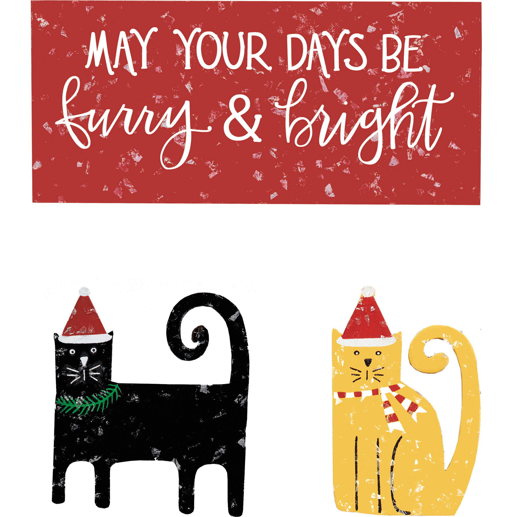 Furry & Bright Cat Magnet Set | Primitives By Kathy