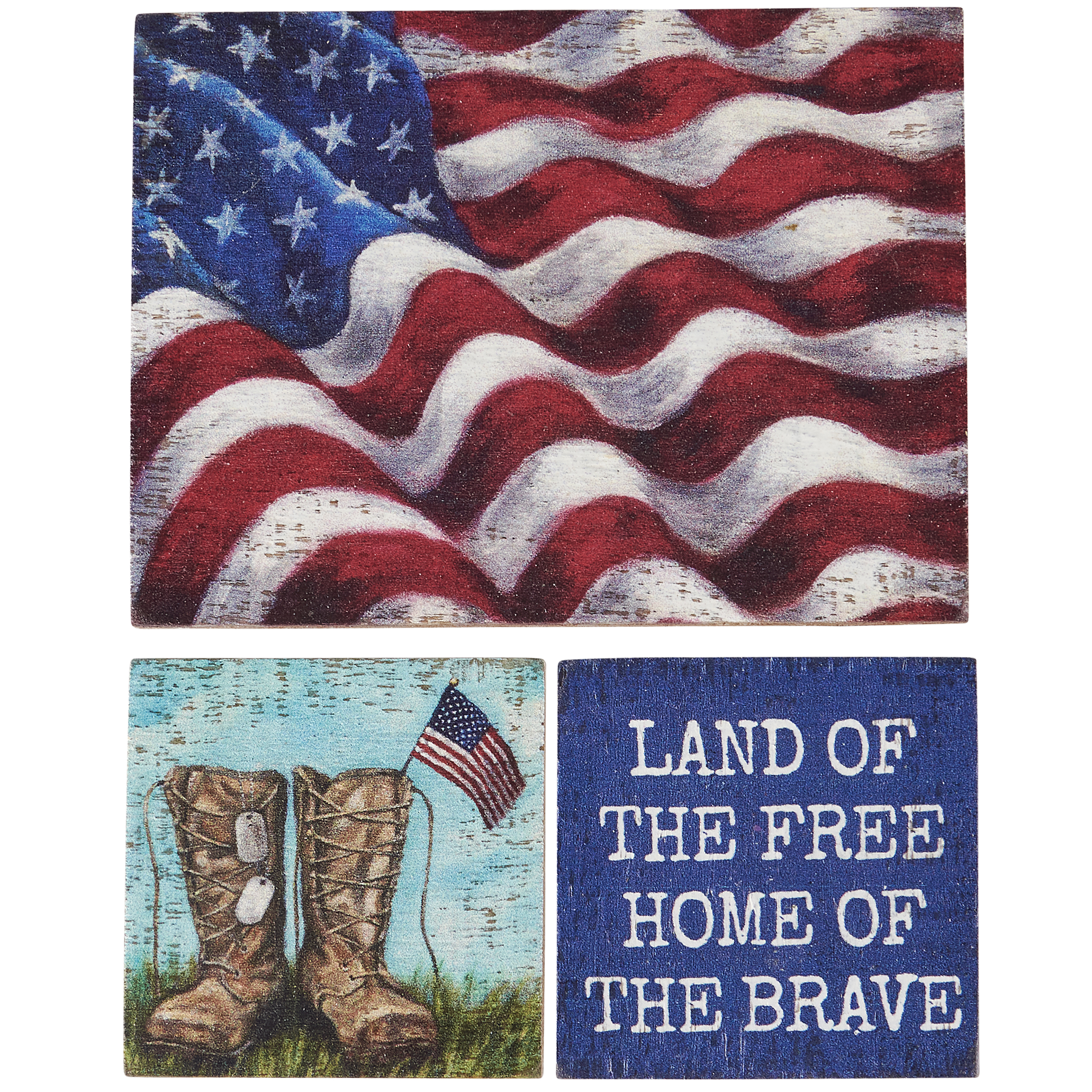 Patriotic Magnet Set | Primitives By Kathy