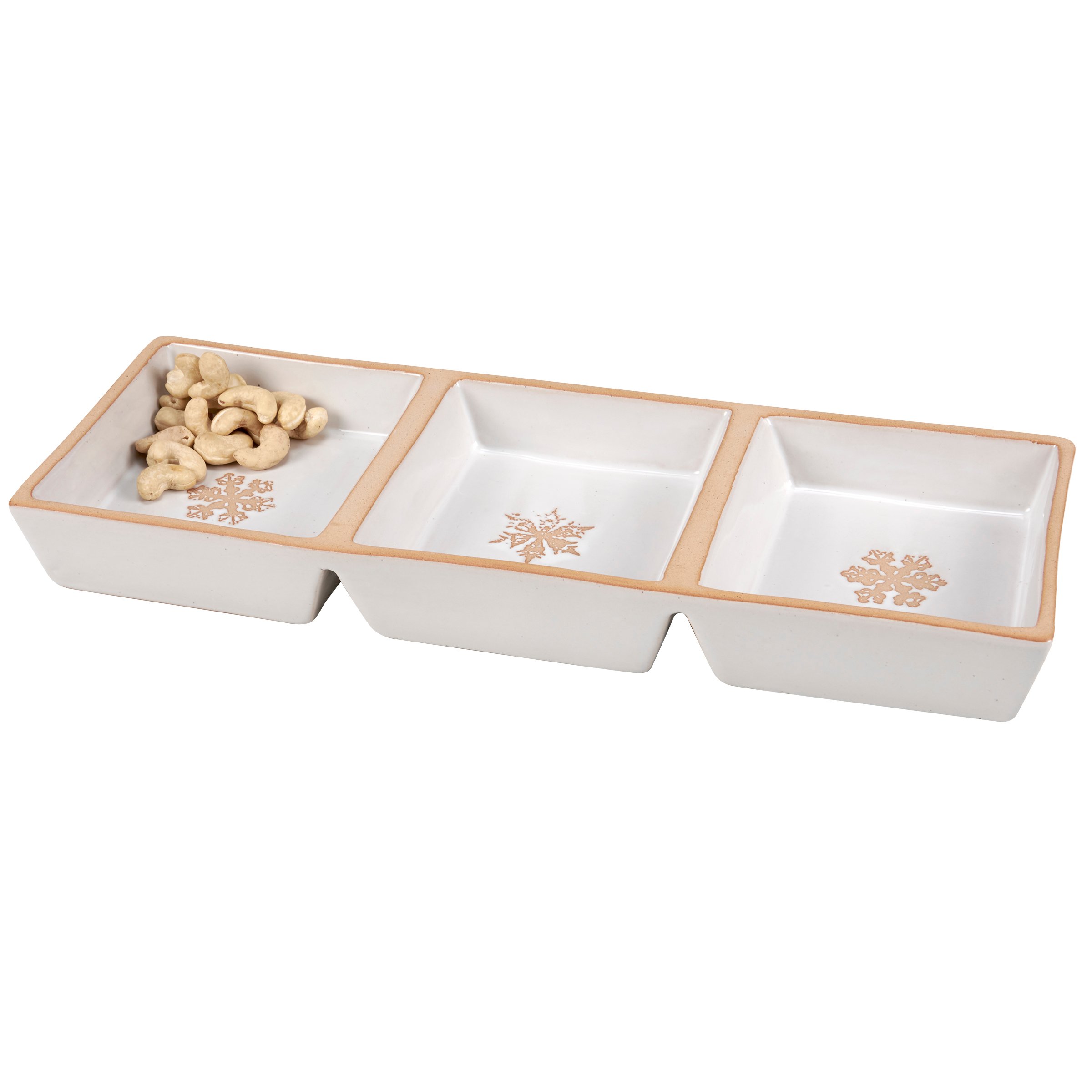 Snowflakes Tidbit Tray | Primitives By Kathy
