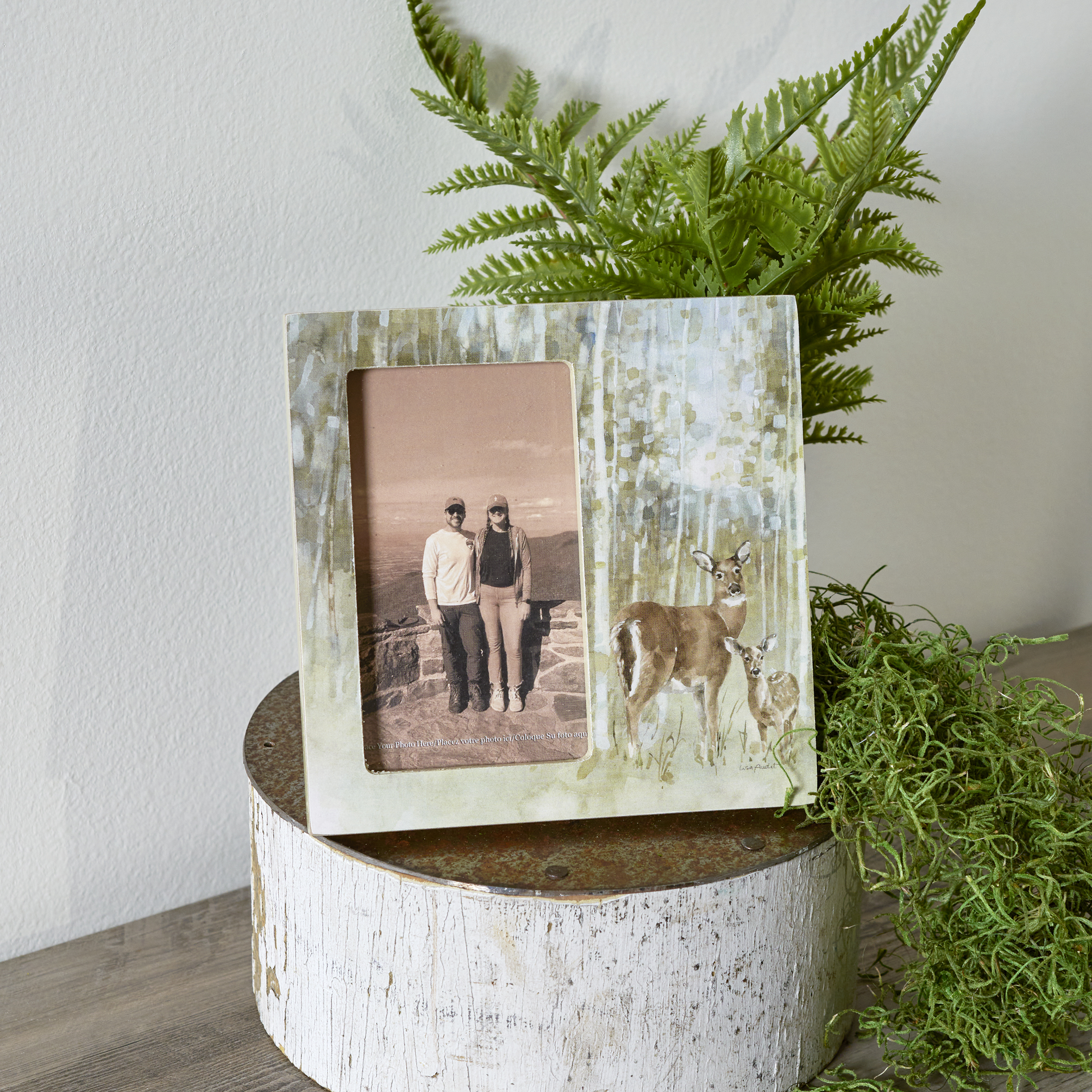 Deer And Fawn Photo Frame | Primitives By Kathy