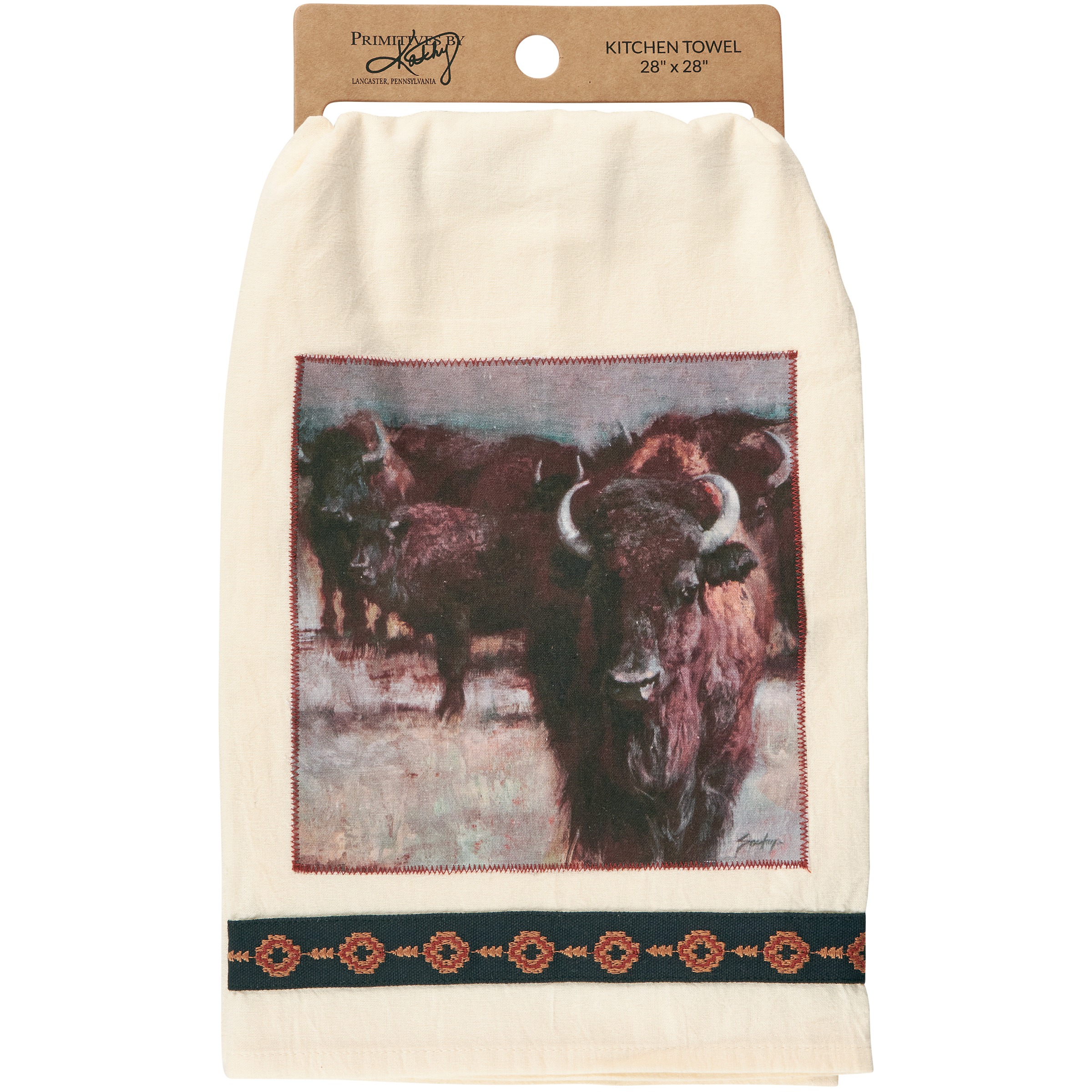 Buffalo Kitchen Towel | Primitives By Kathy