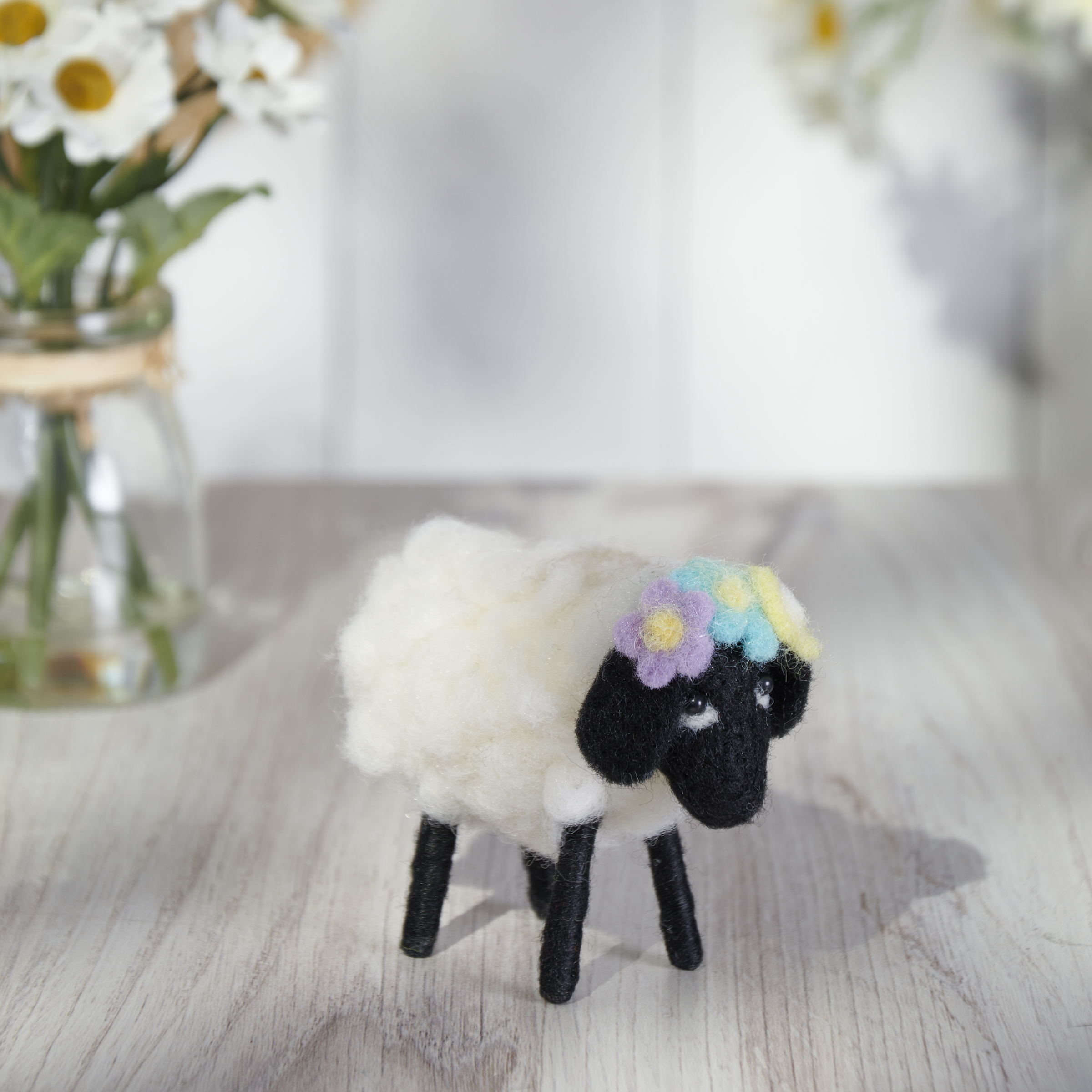 Floral Sheep Critter | Primitives By Kathy
