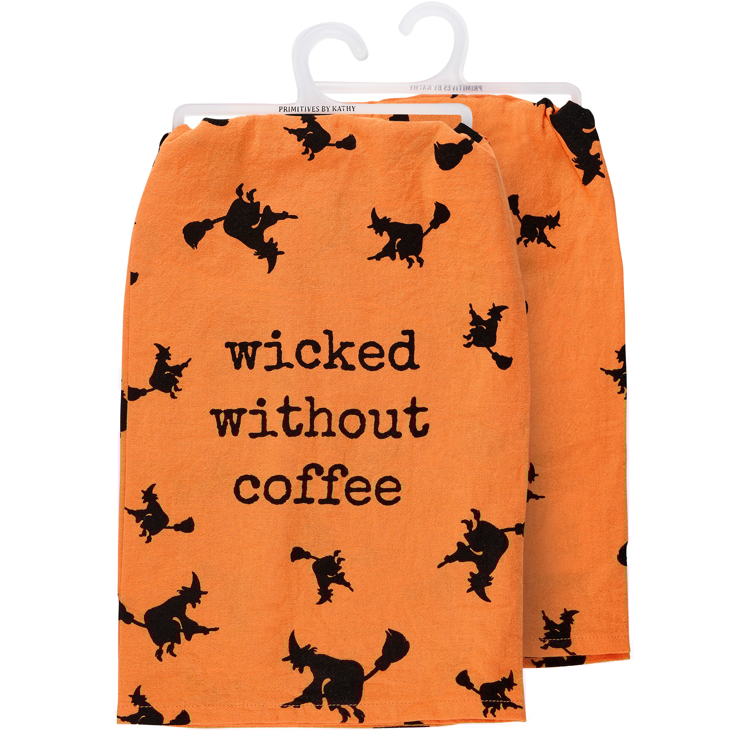 Wicked Without Coffee Kitchen Towel | Primitives By Kathy