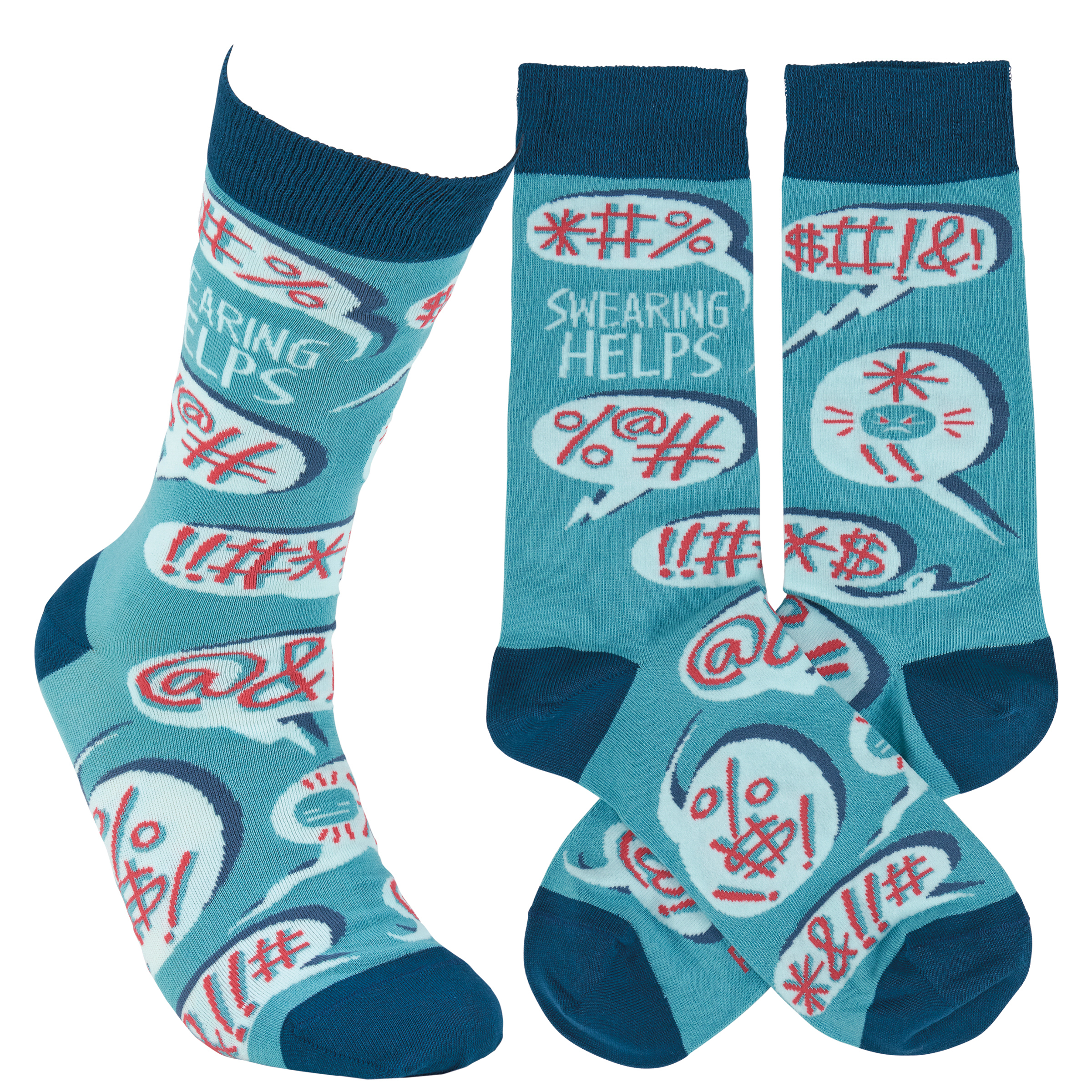 Swearing Helps Socks | Primitives By Kathy