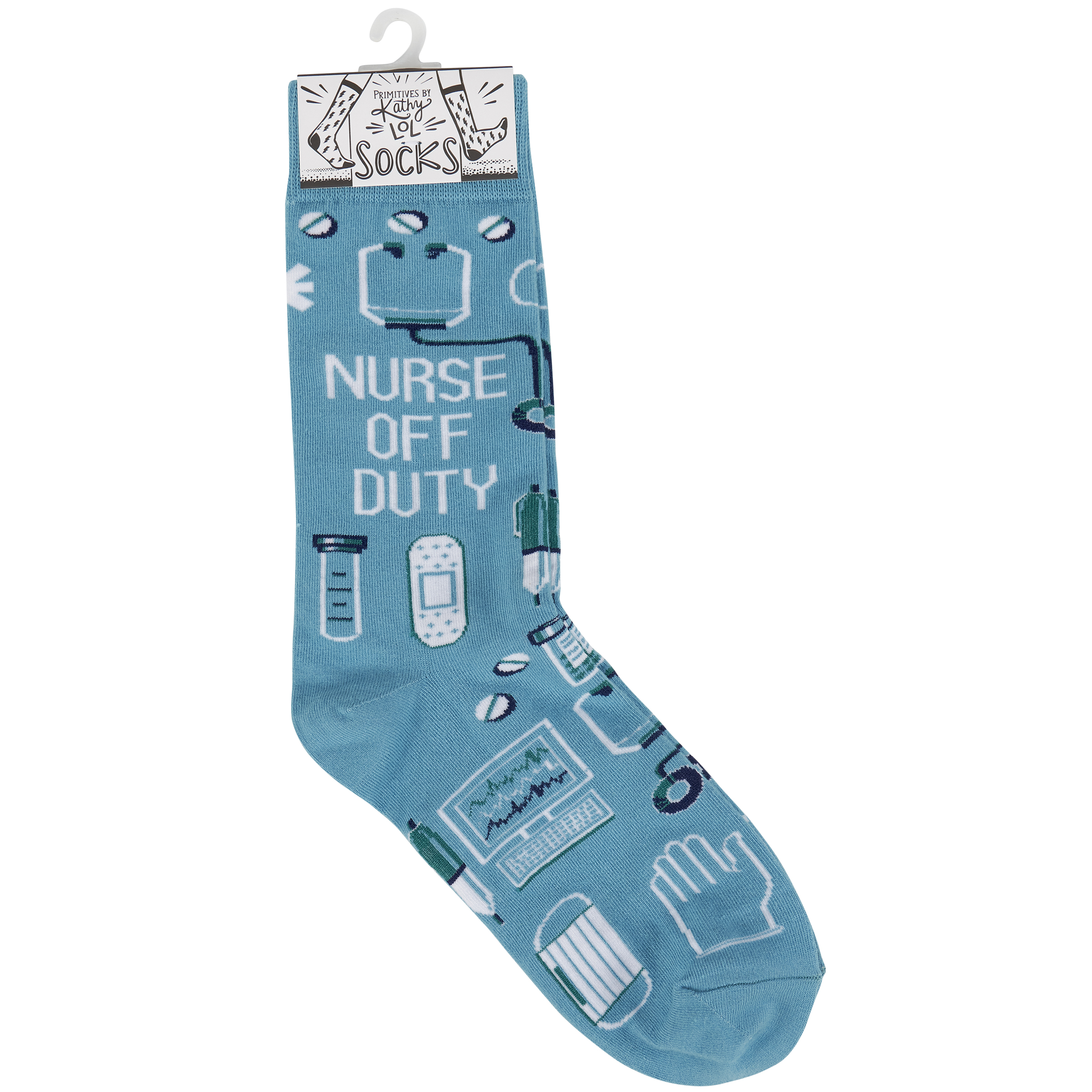 Nurse Off Duty Socks | Primitives By Kathy