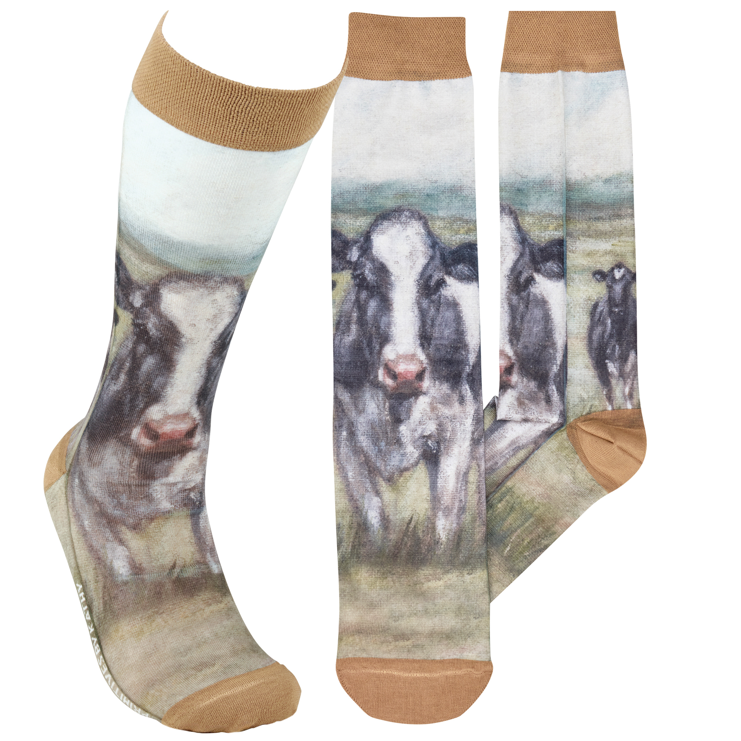 Dairy Cows Socks | Primitives By Kathy