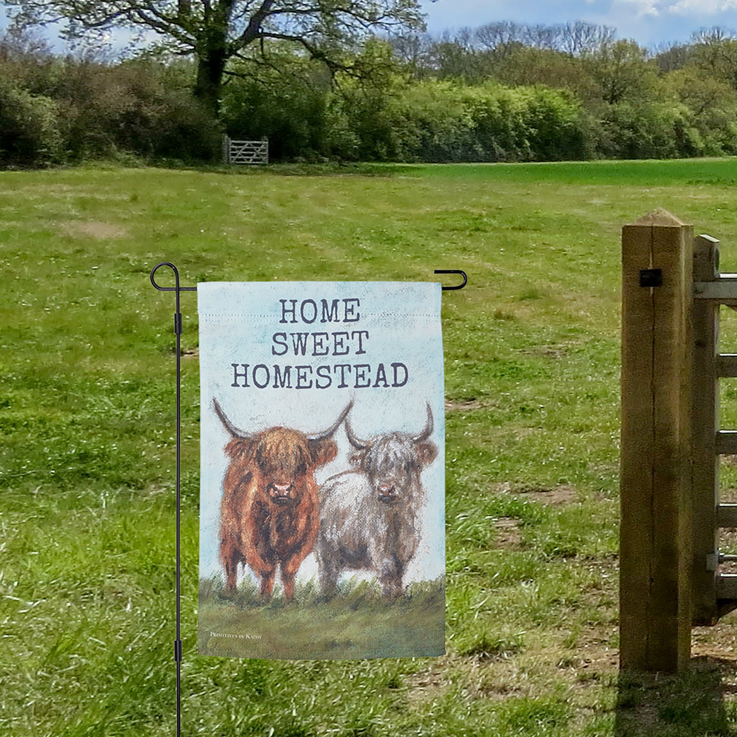 Home Sweet Homestead Garden Flag | Primitives By Kathy