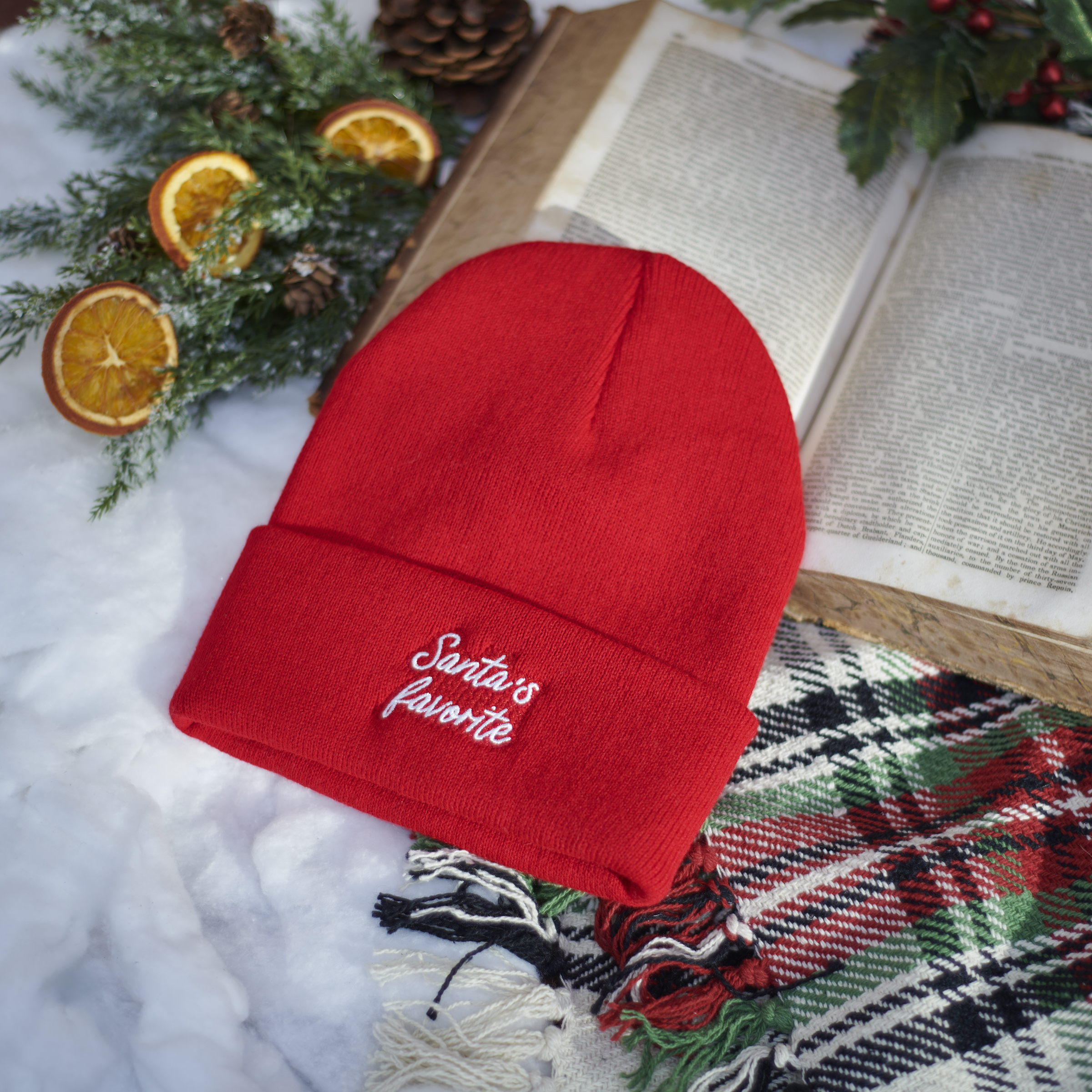 Santa's Favorite Beanie | Primitives By Kathy