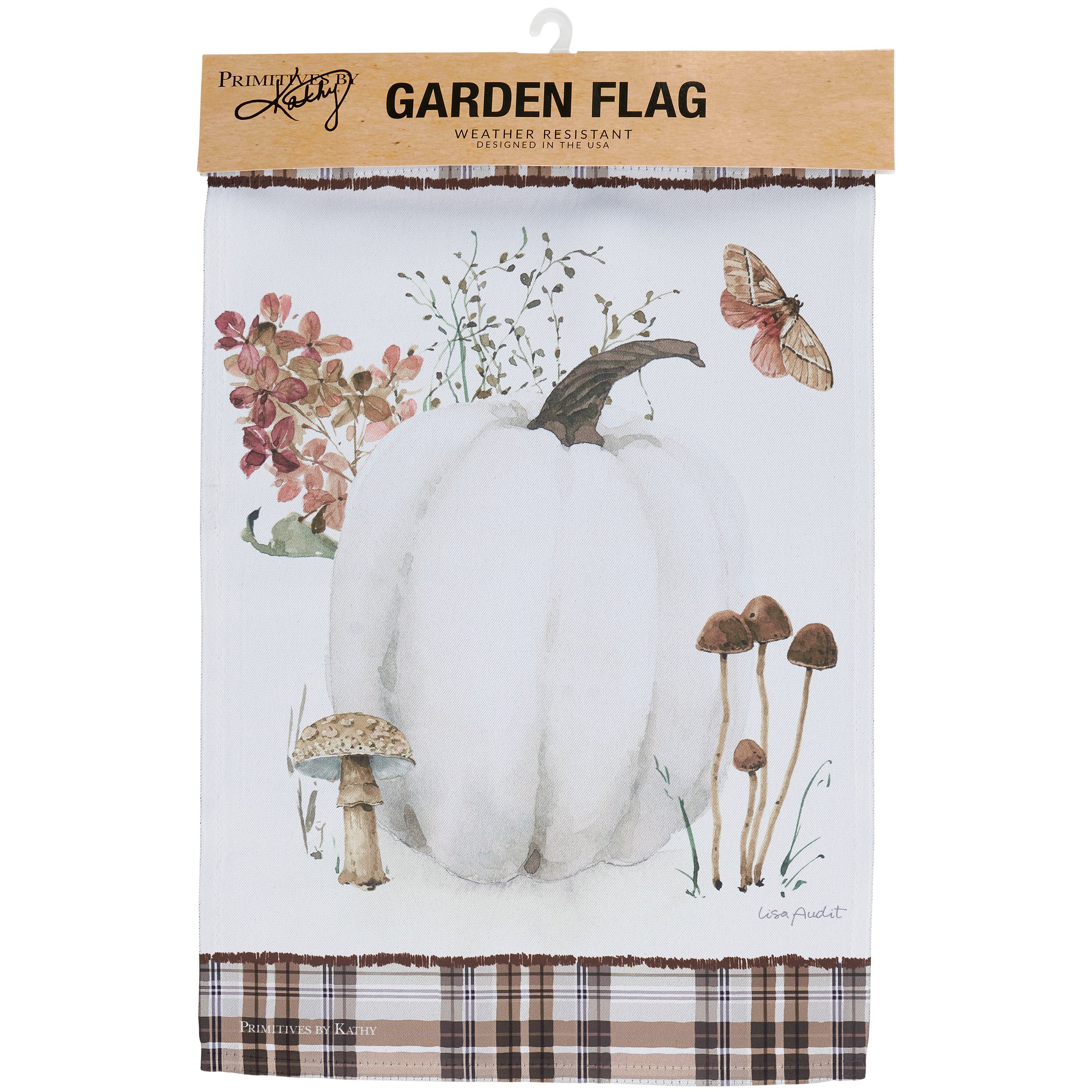 Pumpkin Garden Flag | Primitives By Kathy