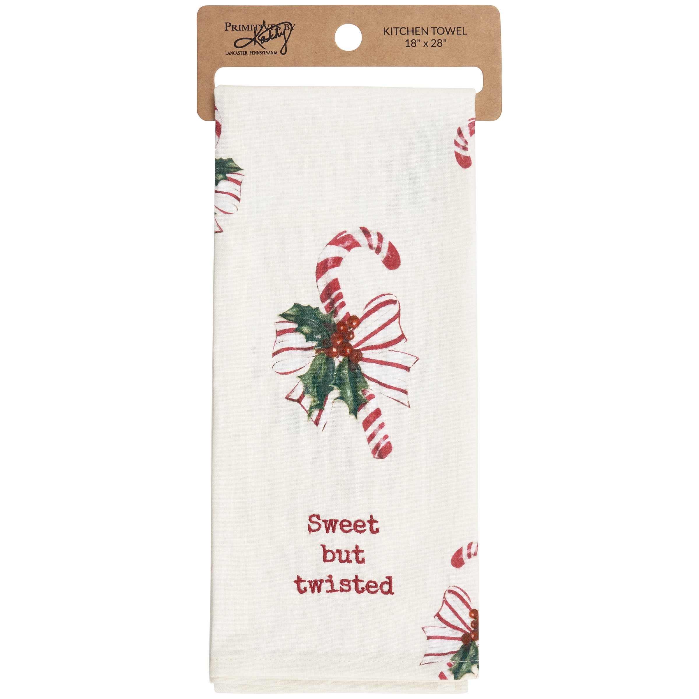 Sweet But Twisted Kitchen Towel | Primitives By Kathy