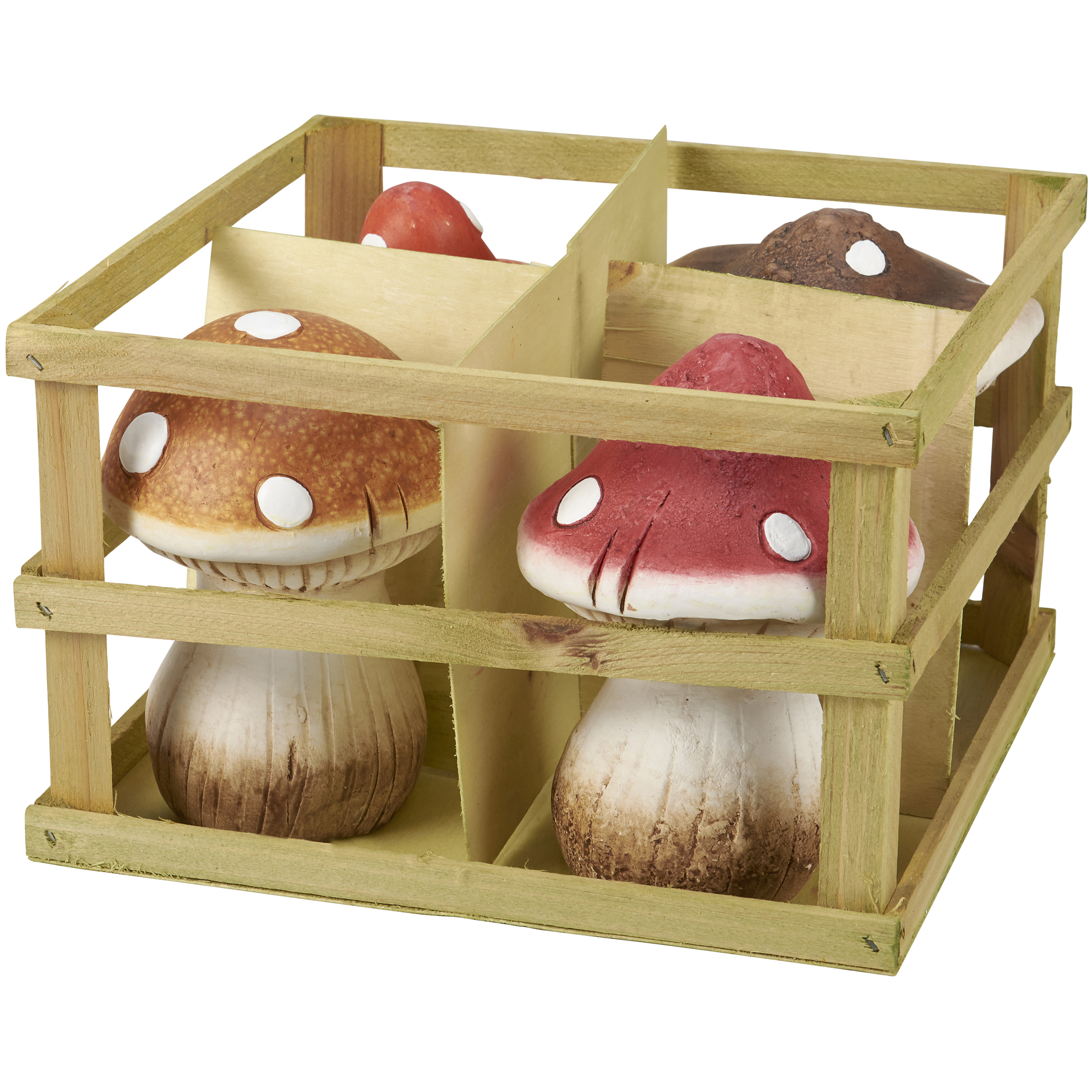Large Mushrooms Figurine Set | Primitives By Kathy