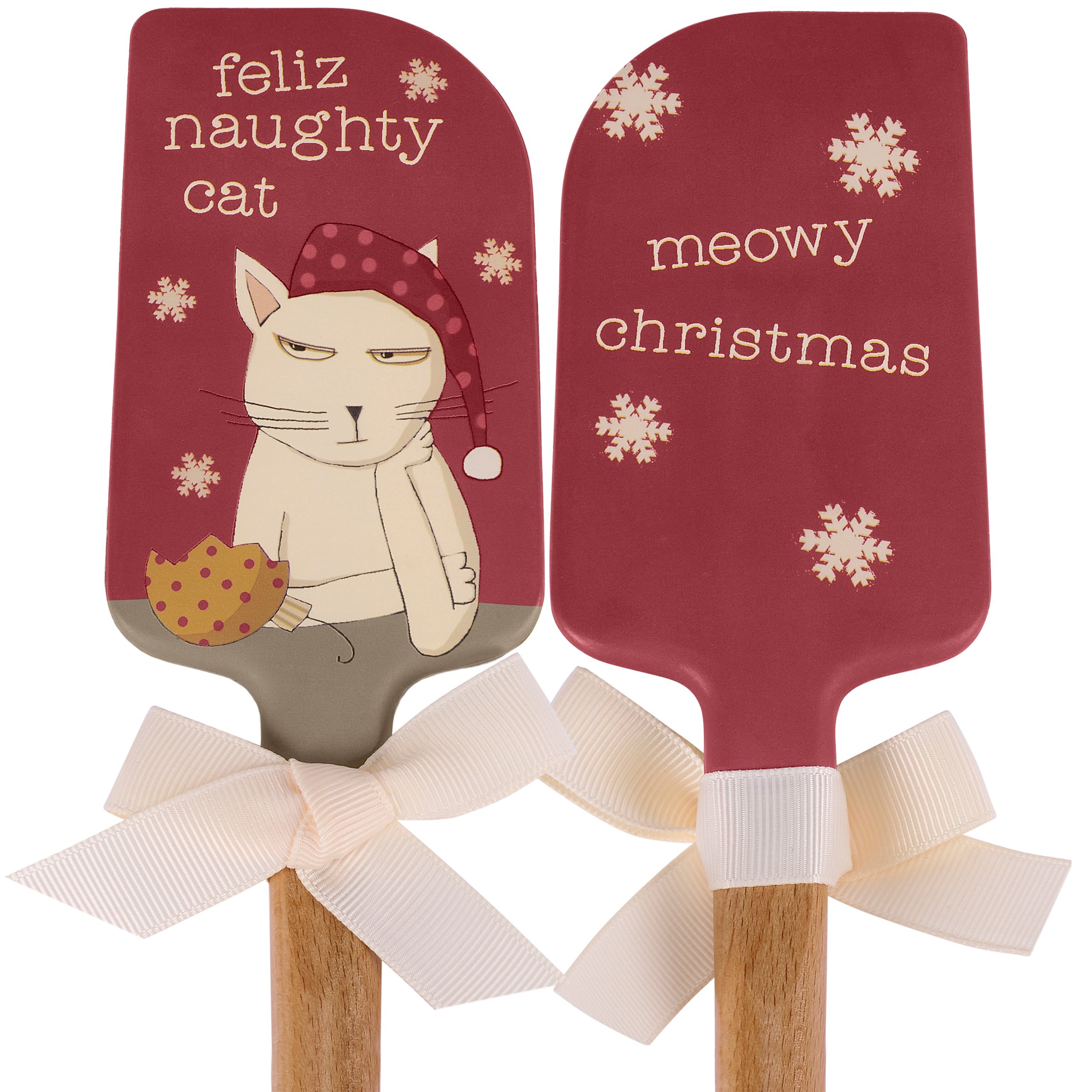 Feliz Naughty Cat Spatula | Primitives By Kathy