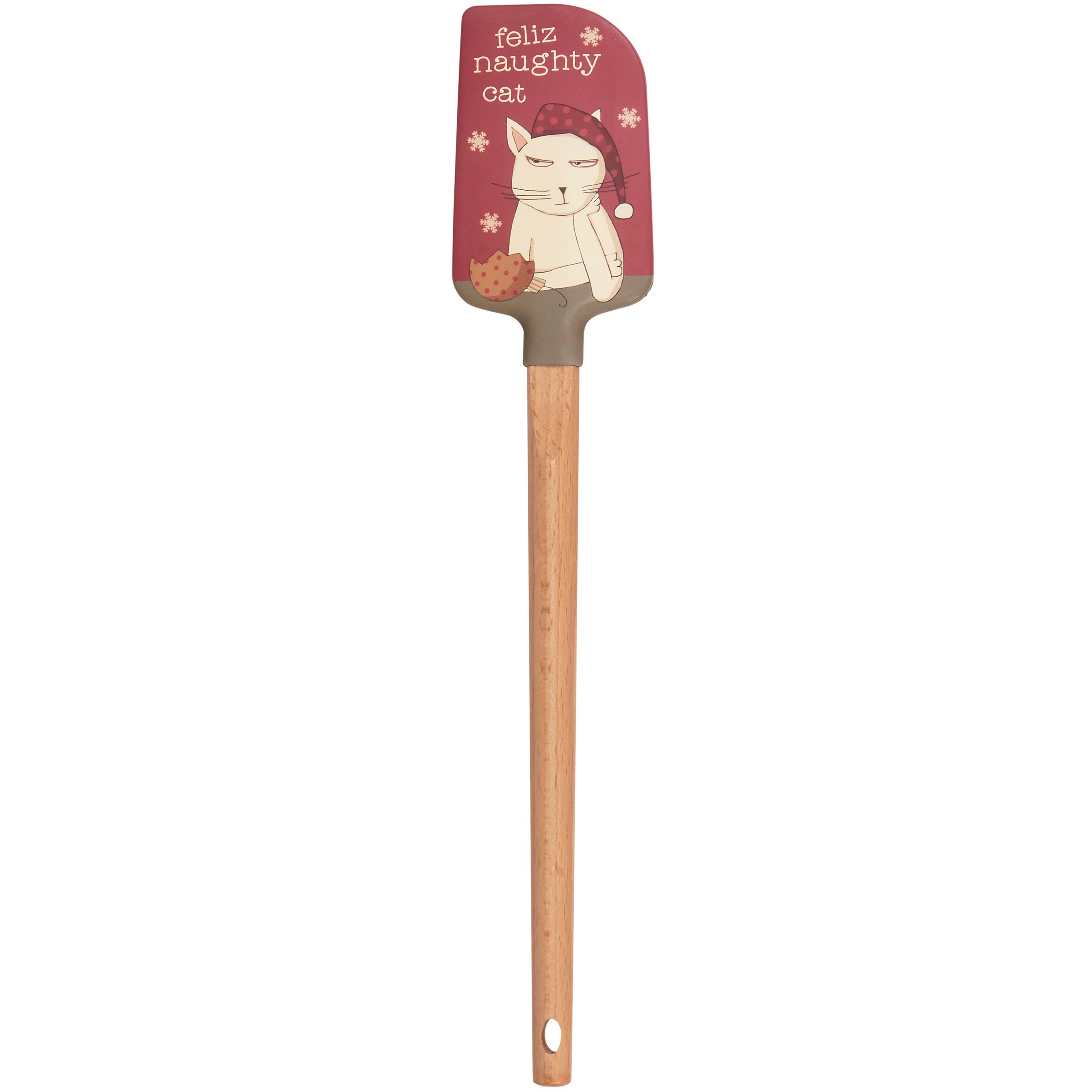 Feliz Naughty Cat Spatula | Primitives By Kathy