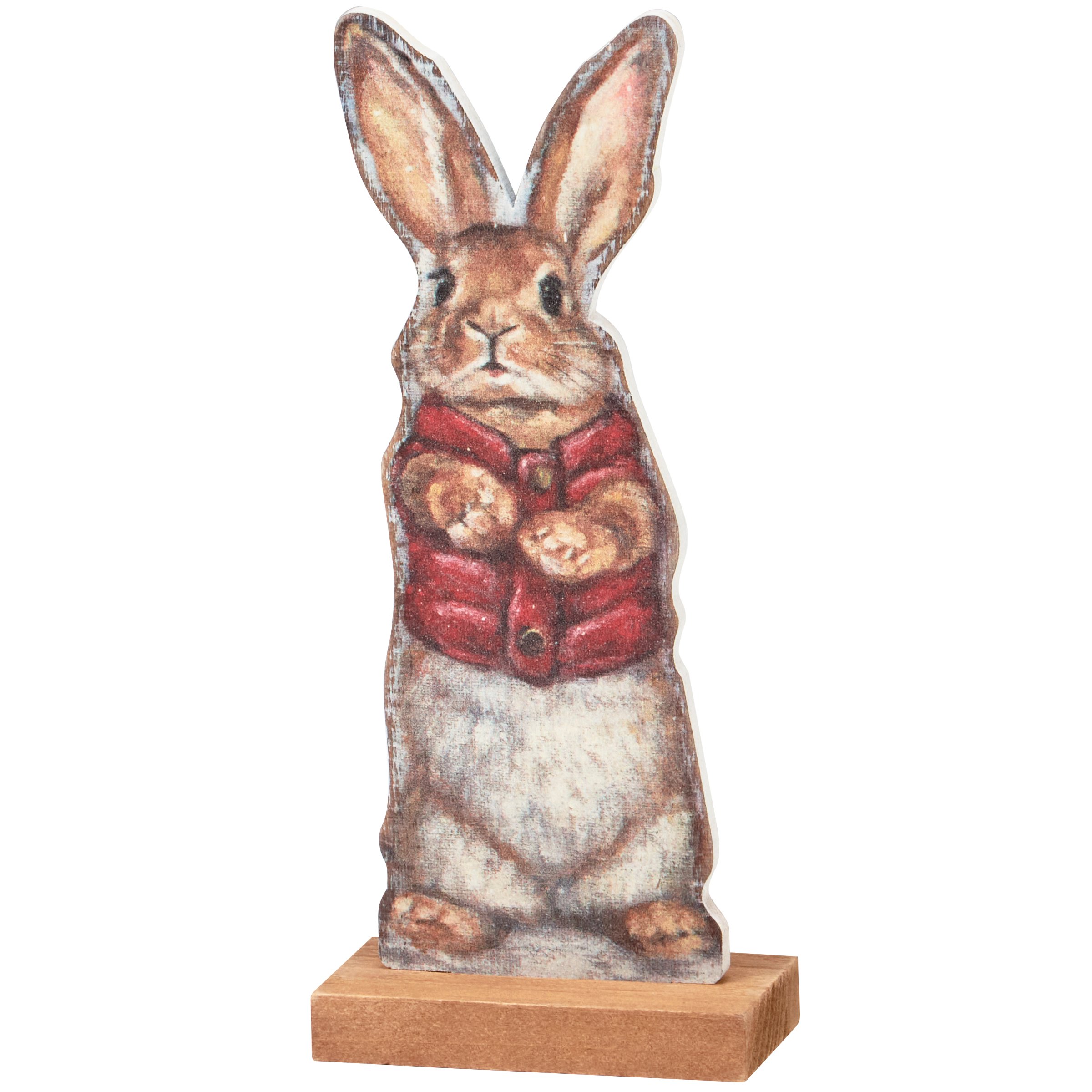Winter Bunny Stand Up | Primitives By Kathy