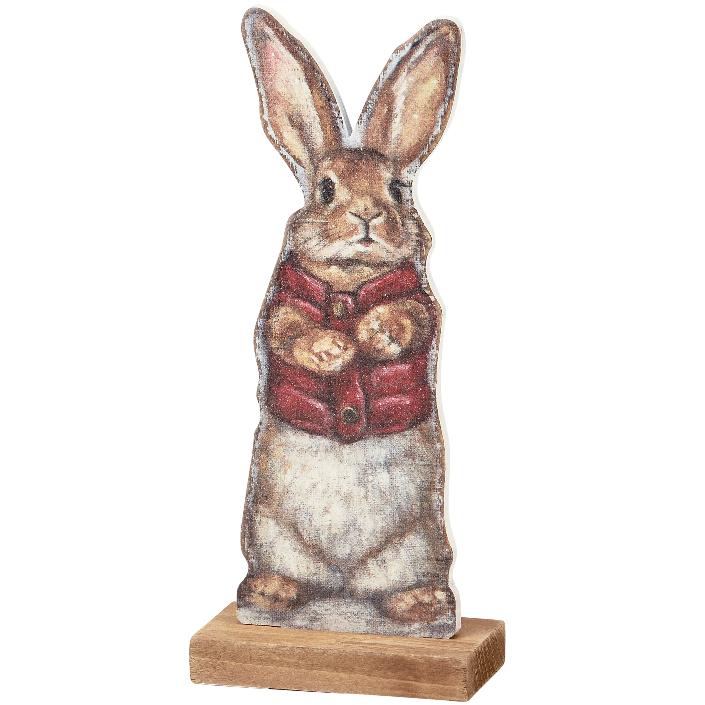 Winter Bunny Stand Up | Primitives By Kathy