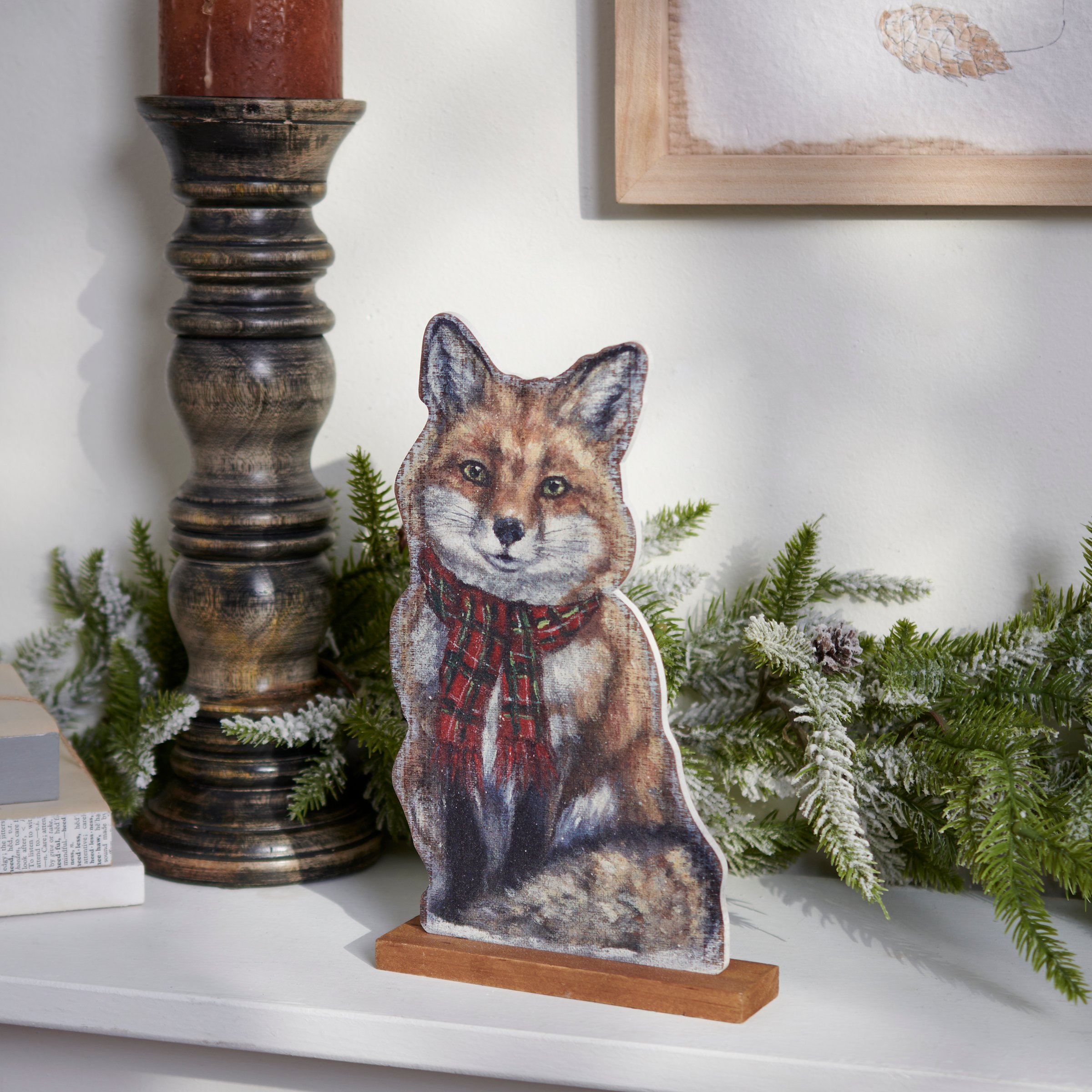 Winter Fox Stand Up | Primitives By Kathy