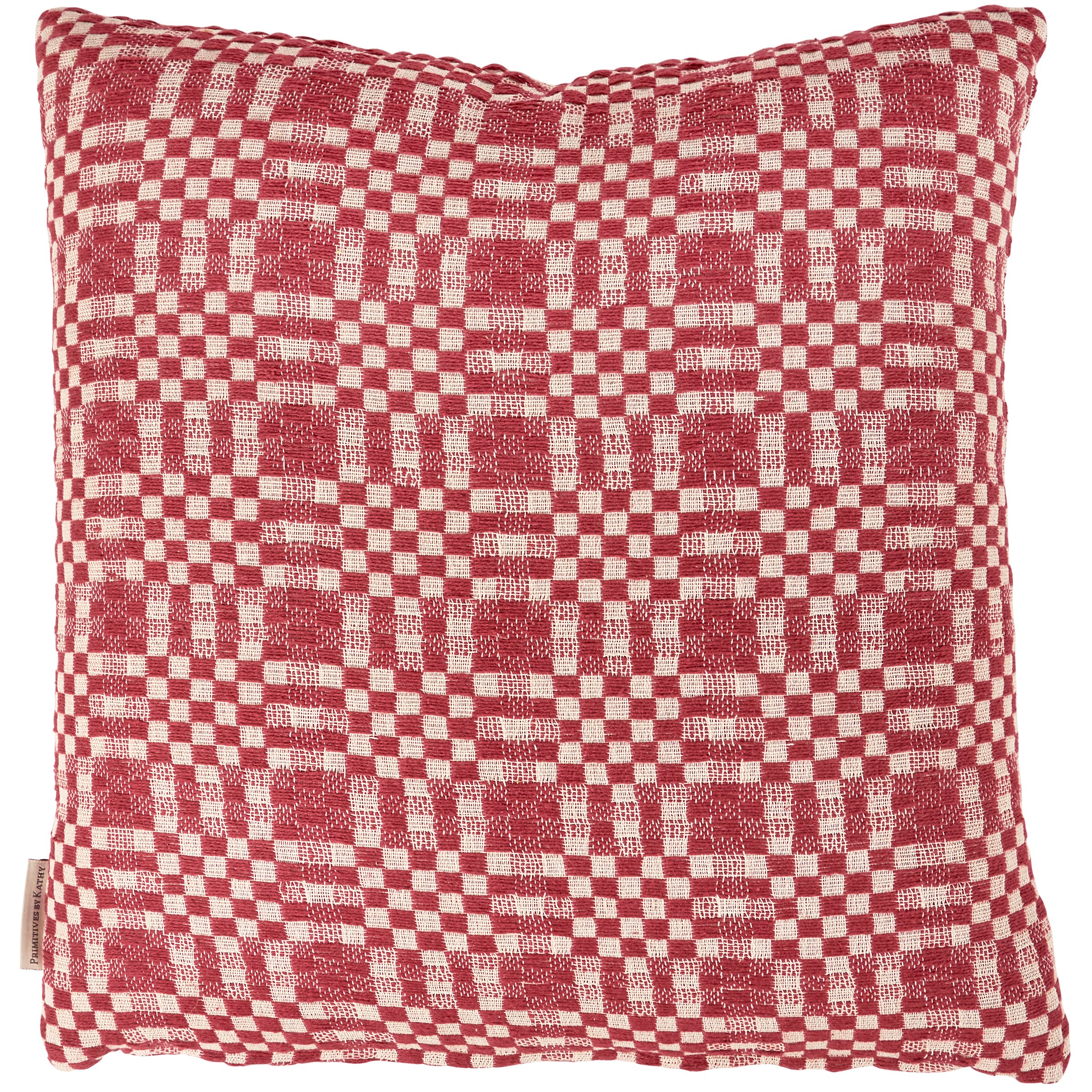 Red Checkered Pillow | Primitives By Kathy