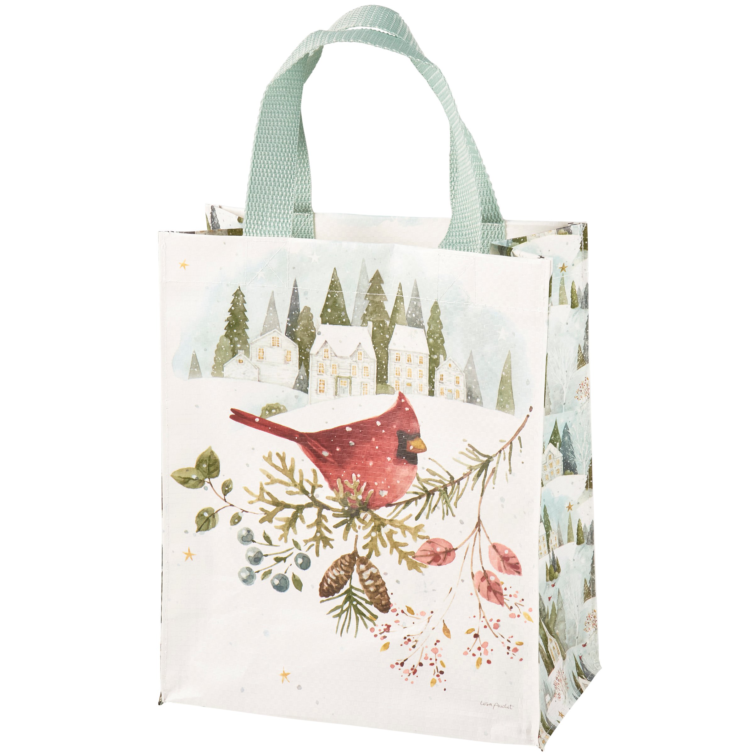 Winter Cardinal Tote Bag | Primitives By Kathy