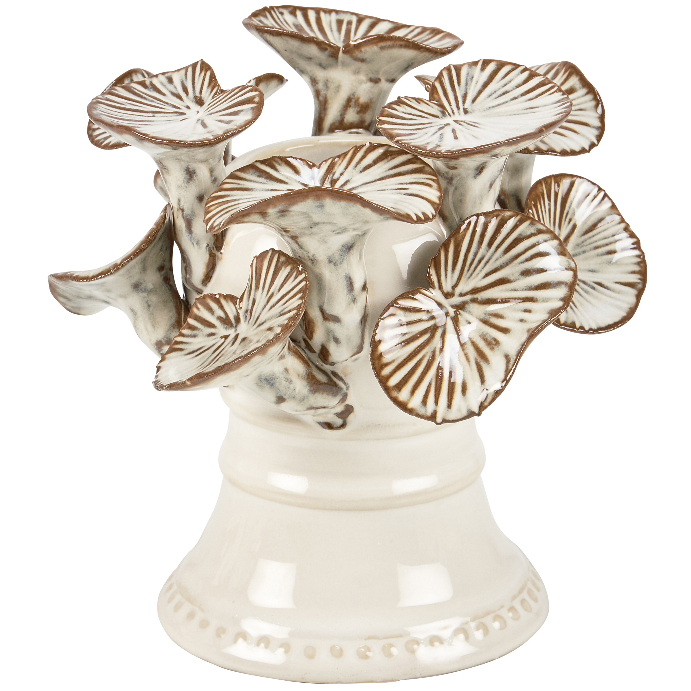 Trumpet Mushrooms Candle Holder | Primitives By Kathy