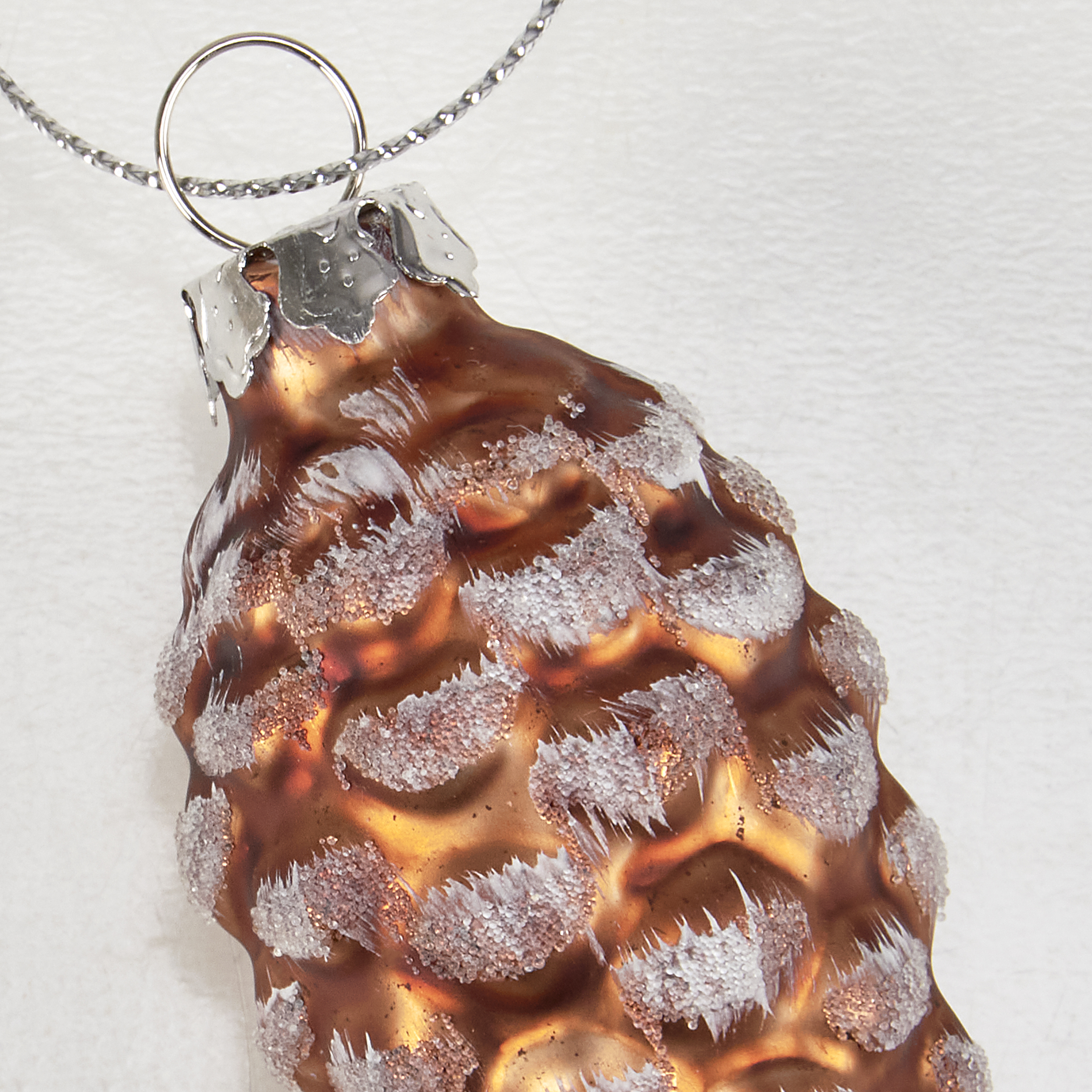 Glass Pinecone Christmas Ornaments | Primitives By Kathy
