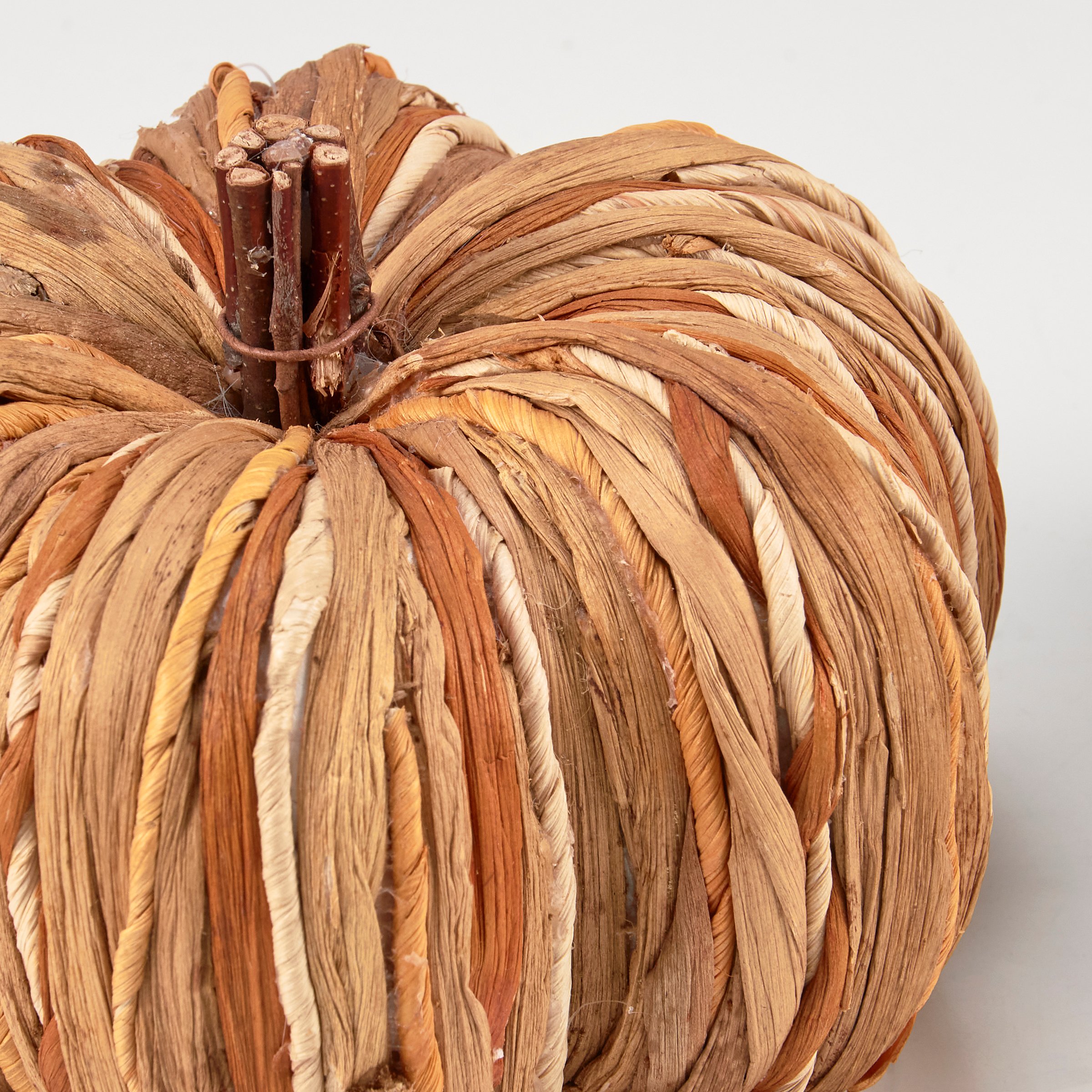 Woven Rattan Pumpkin Set | Primitives By Kathy