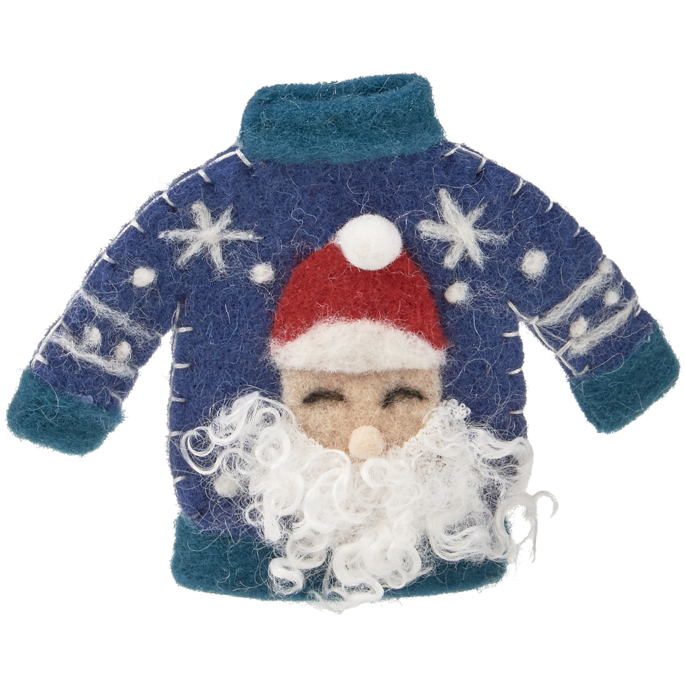 Santa Sweater Ornament | Primitives By Kathy