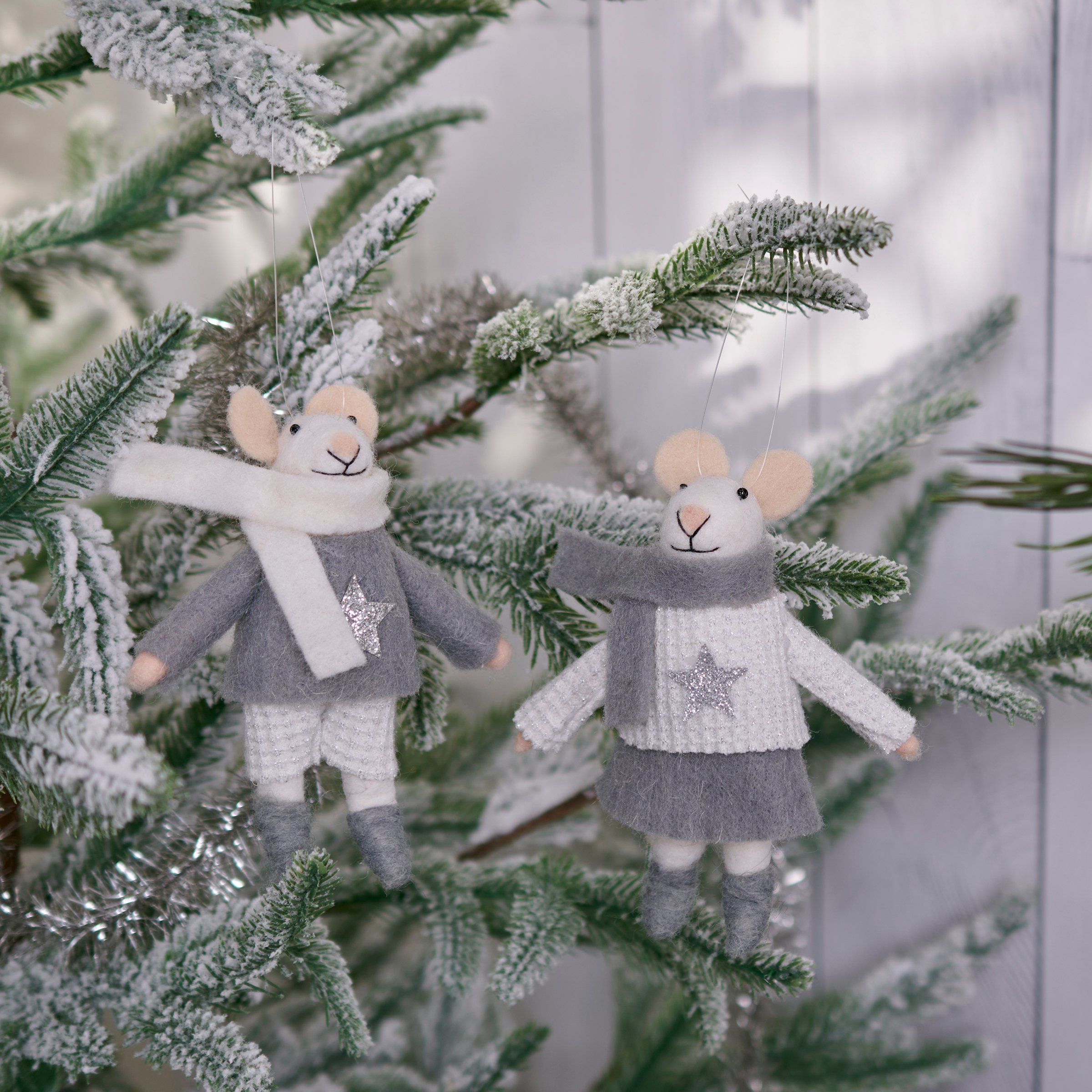 New Year's Mice Critter Set | Primitives By Kathy