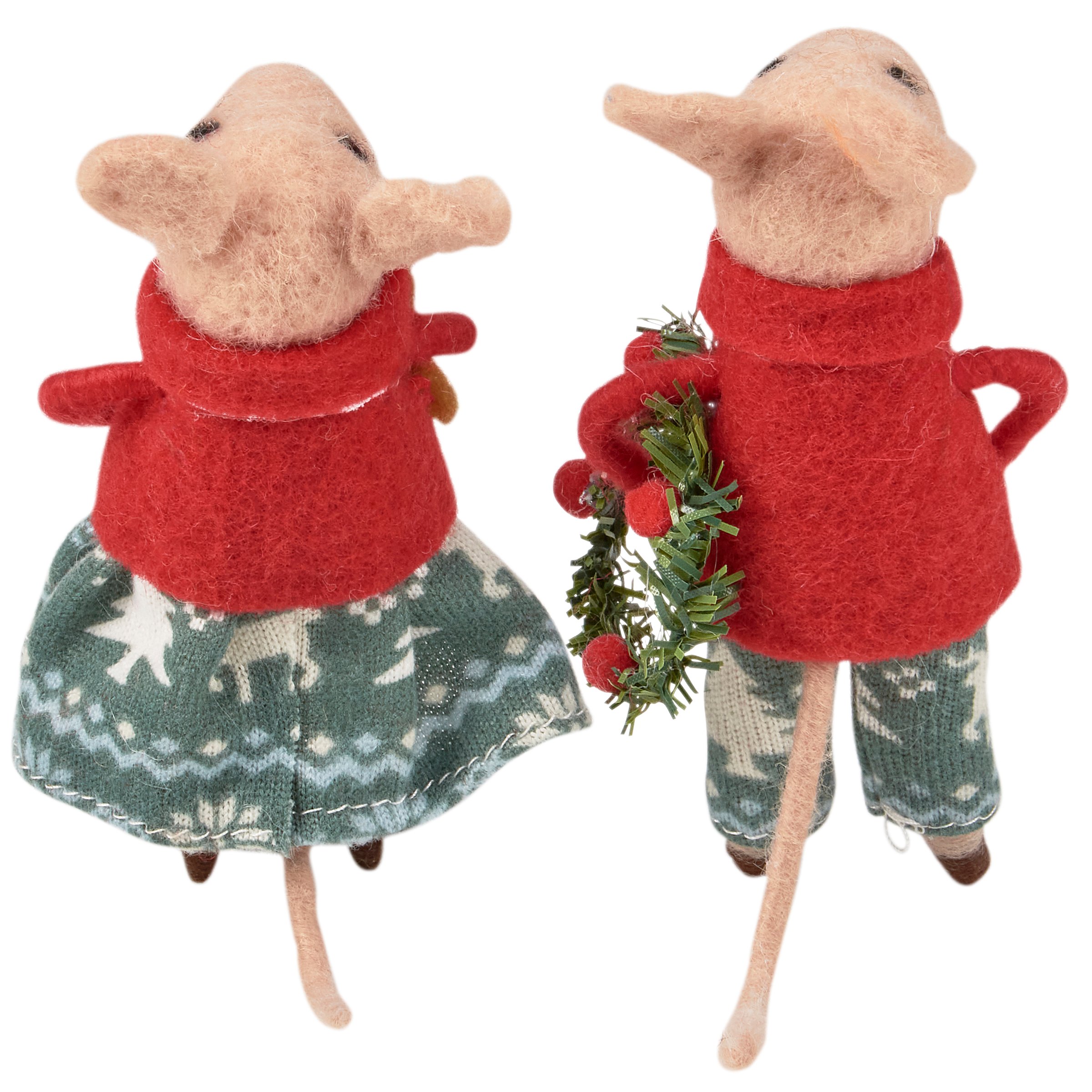 Christmas Day Mice Critter Set | Primitives By Kathy