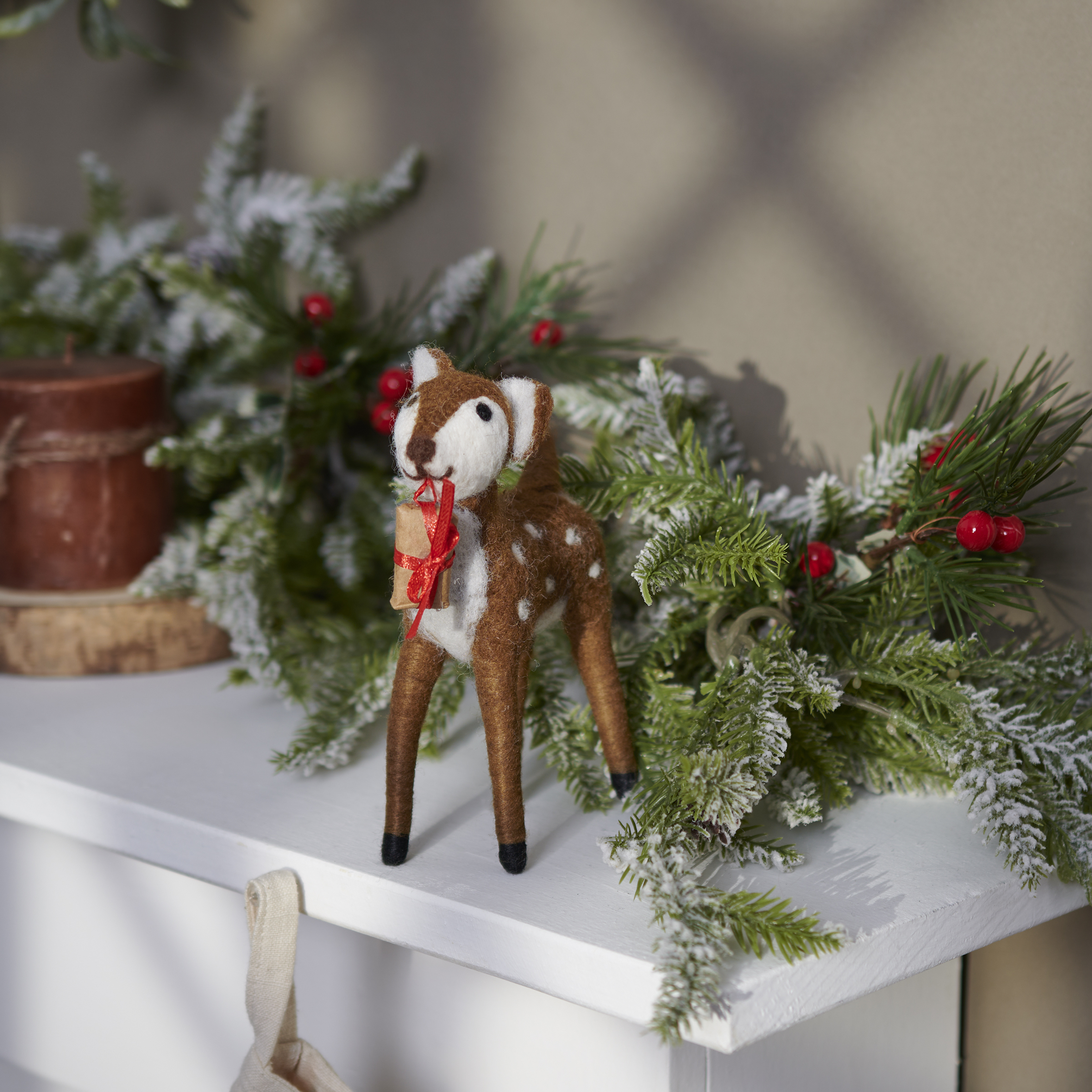 Christmas Fawn Critter | Primitives By Kathy