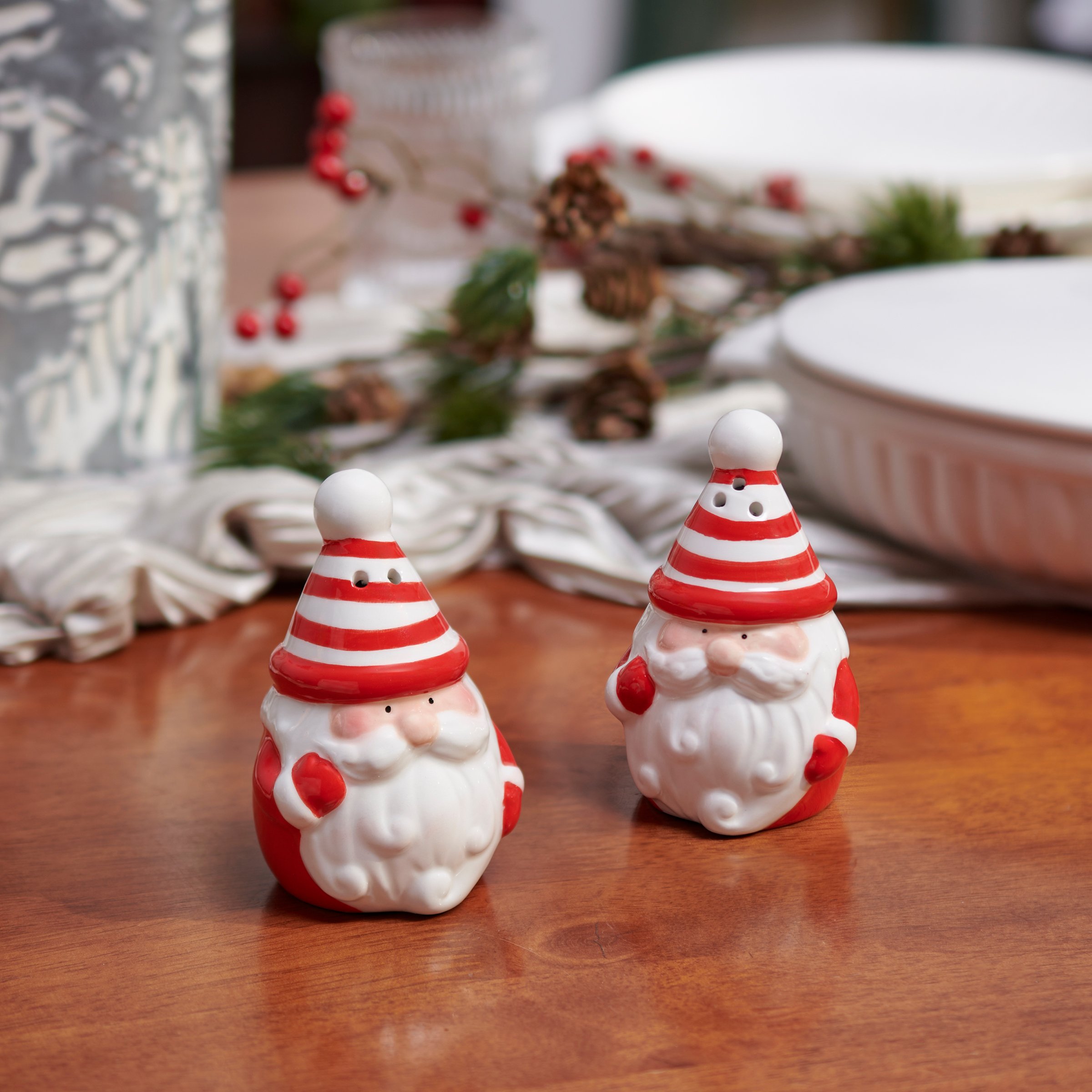 Nordic Santa Salt And Pepper Shakers | Primitives By Kathy