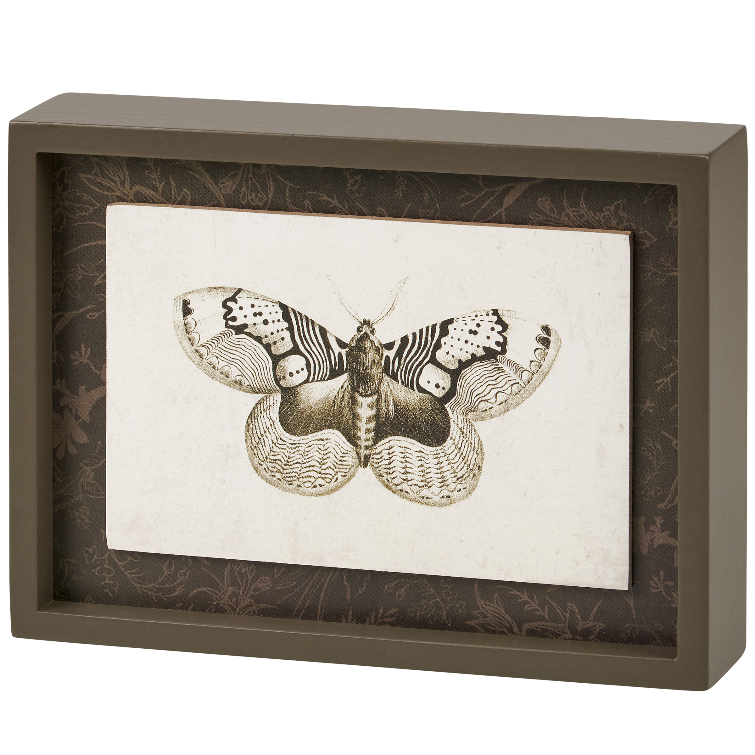 Moth Inset Box Sign | Primitives By Kathy