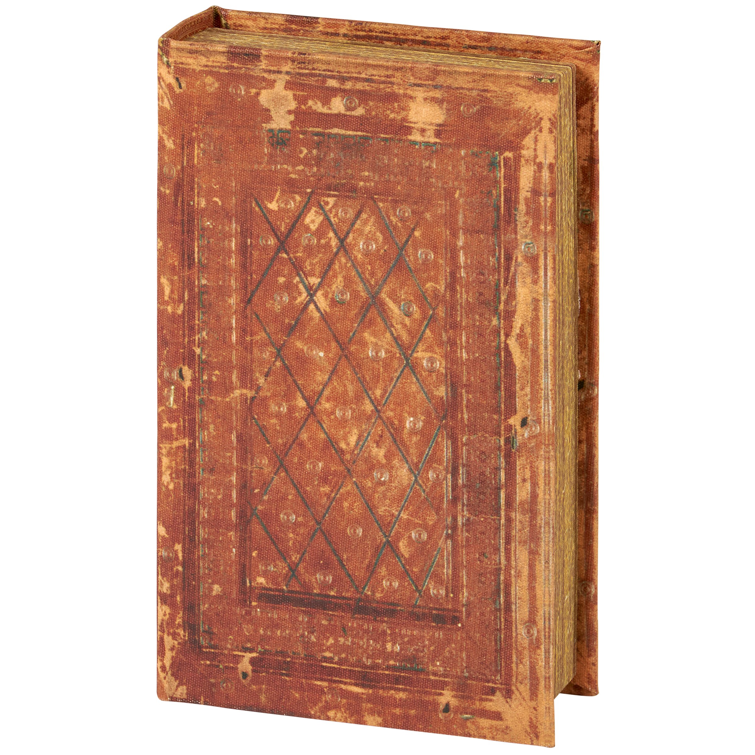 Brown Lattice Book Box | Primitives By Kathy