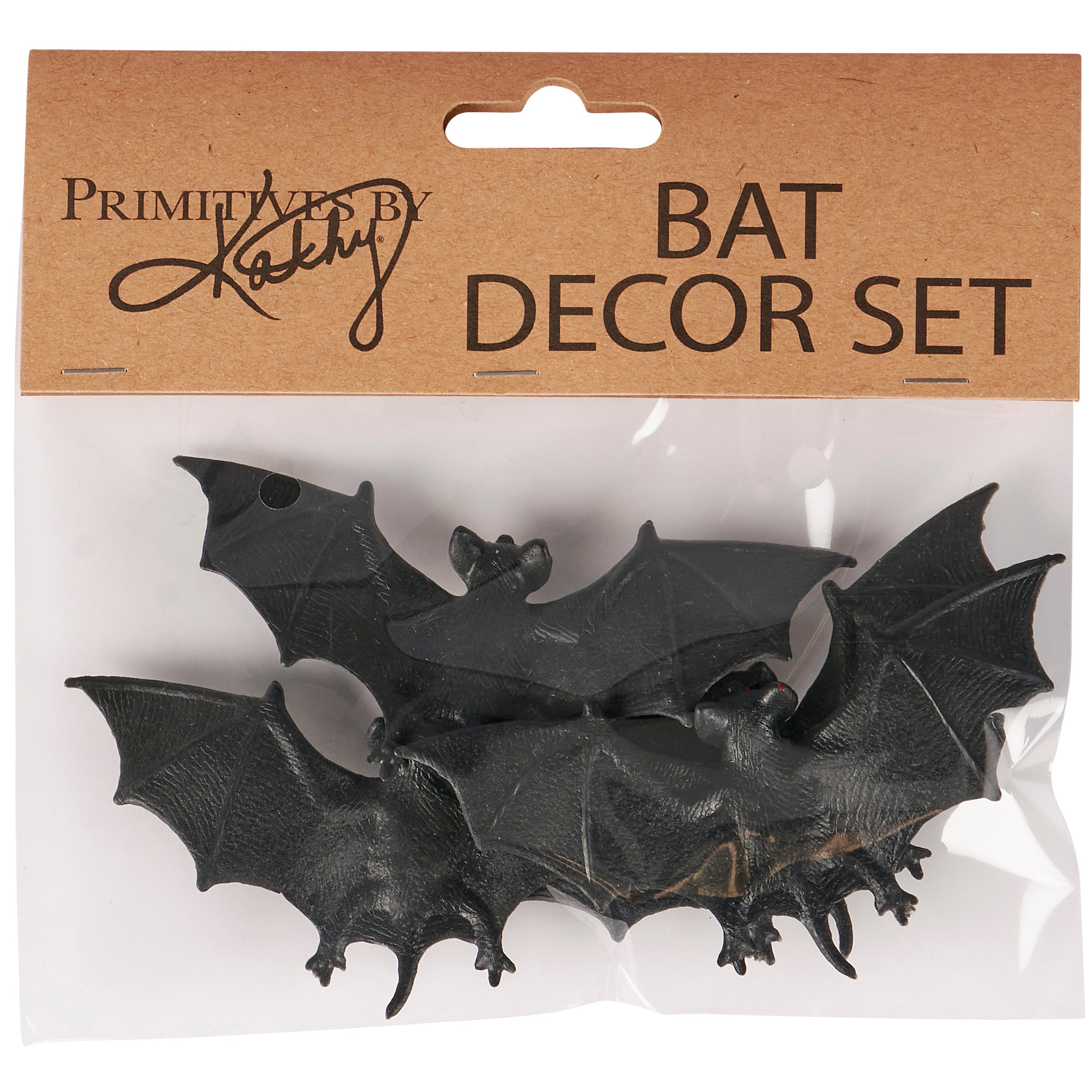 Black Flying Bat Set | Primitives By Kathy