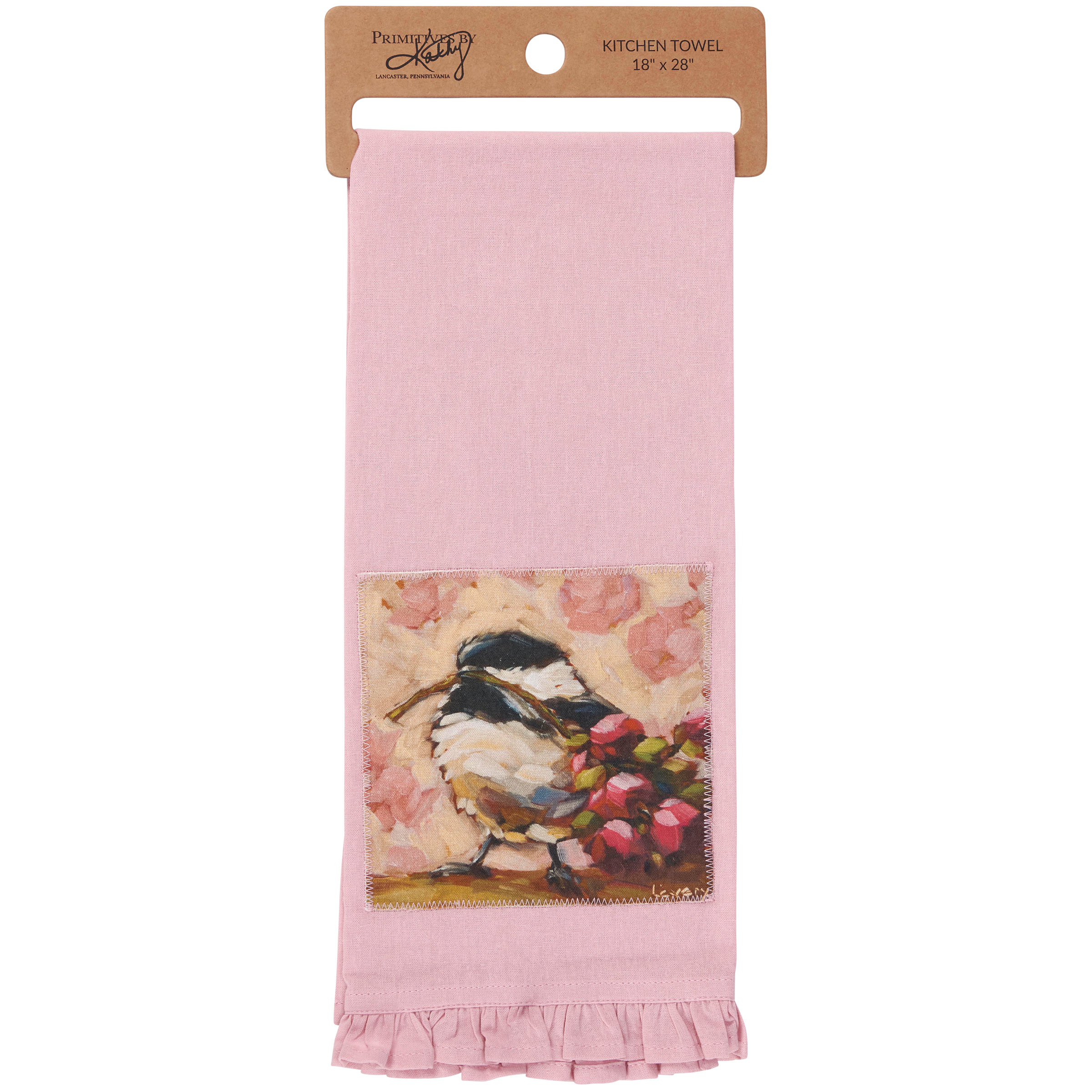 Chickadee Kitchen Towel | Primitives By Kathy