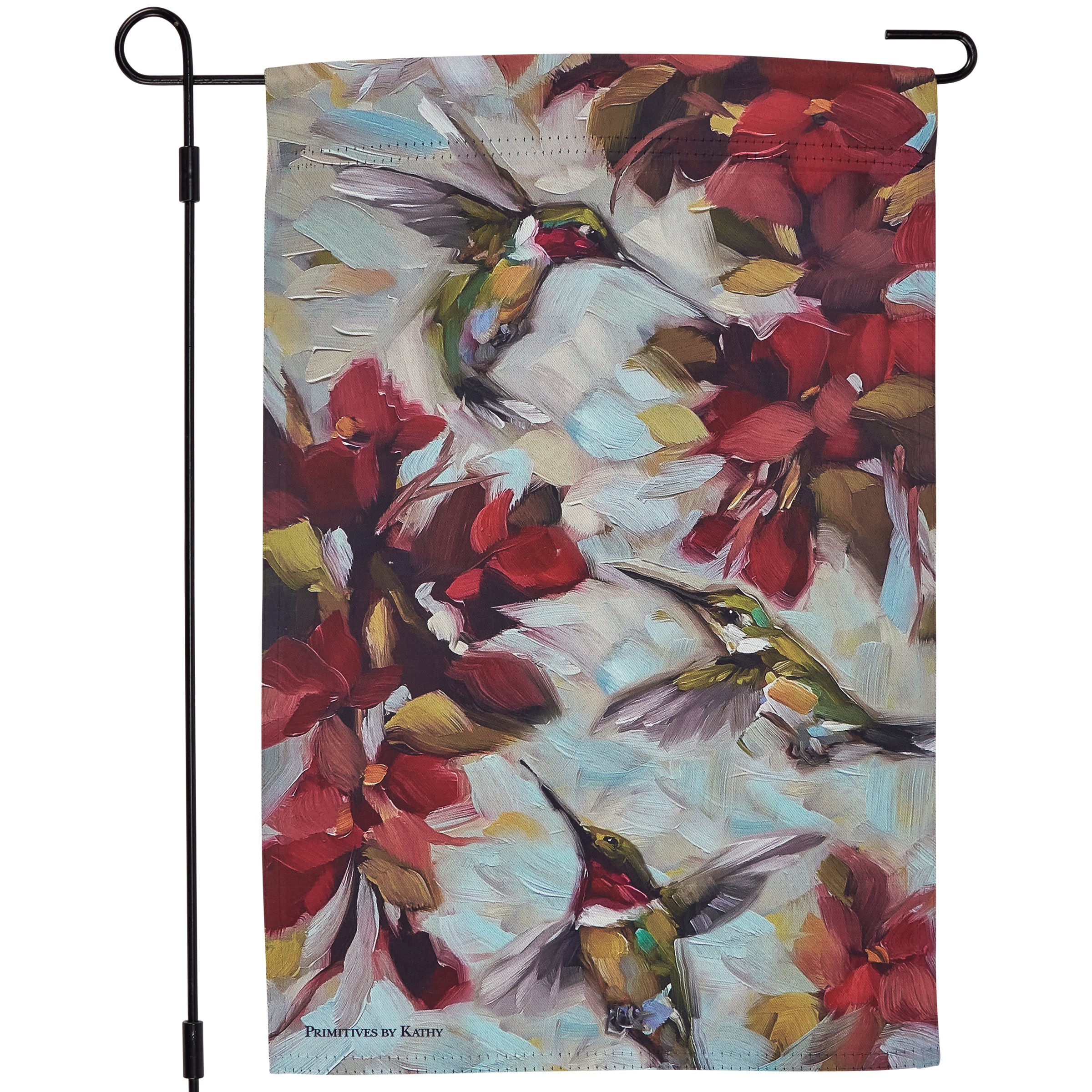 Hummingbird Garden Flag | Primitives By Kathy